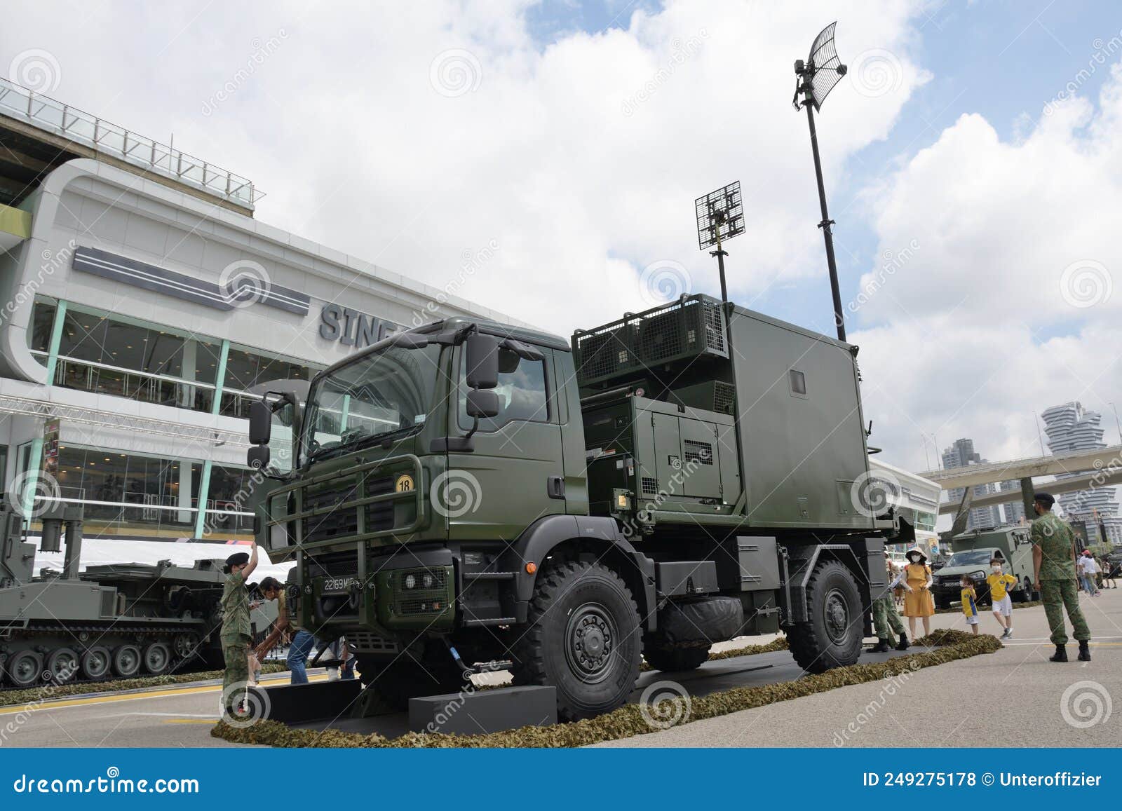 Digitised Trunk Communications System D-TCS on Display at Singapore ...