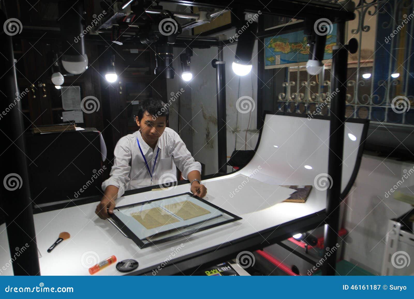 Digitization of Ancient Manuscripts Editorial Photography - Image of ...