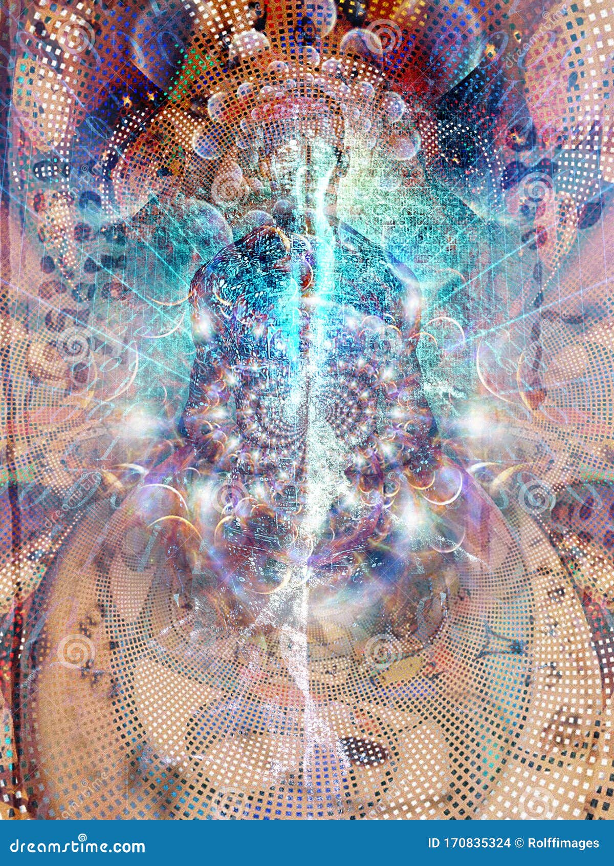 Digitized Soul stock illustration. Illustration of digitized - 170835324