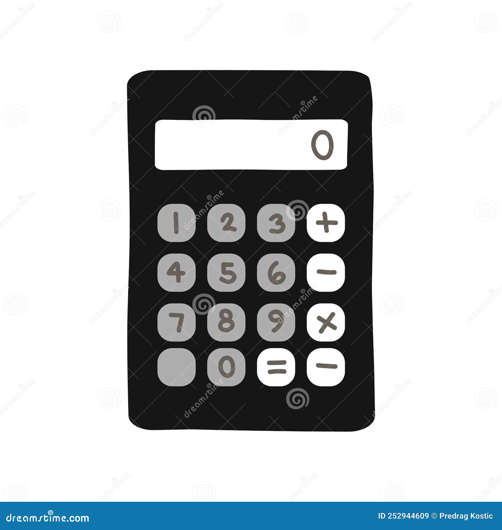 Digitron icon stock illustration. Illustration of modern - 252944609