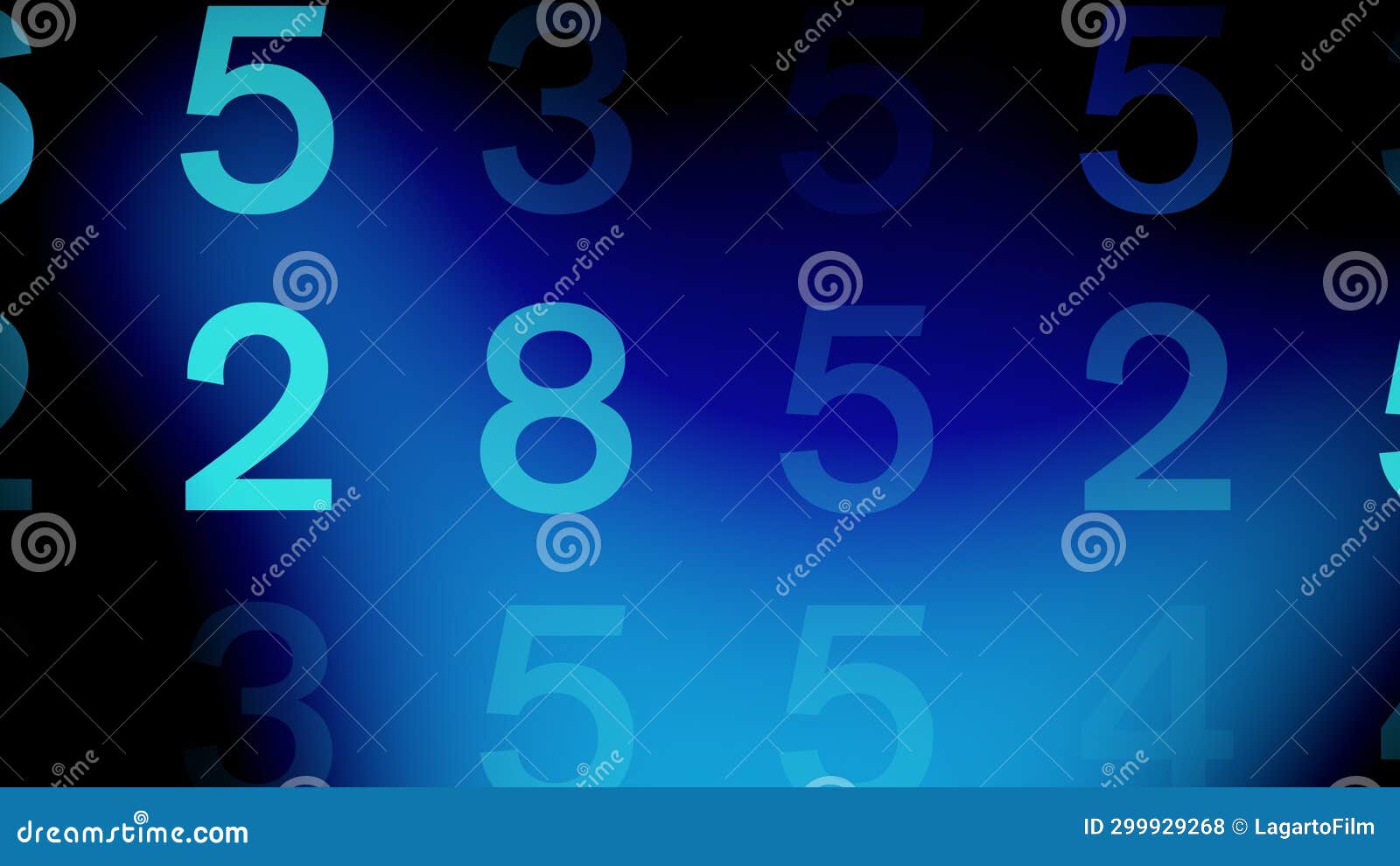 Digits On Blue Exploring Science Of Algorithm Numbers Counting And Data Encryption In World Of 
