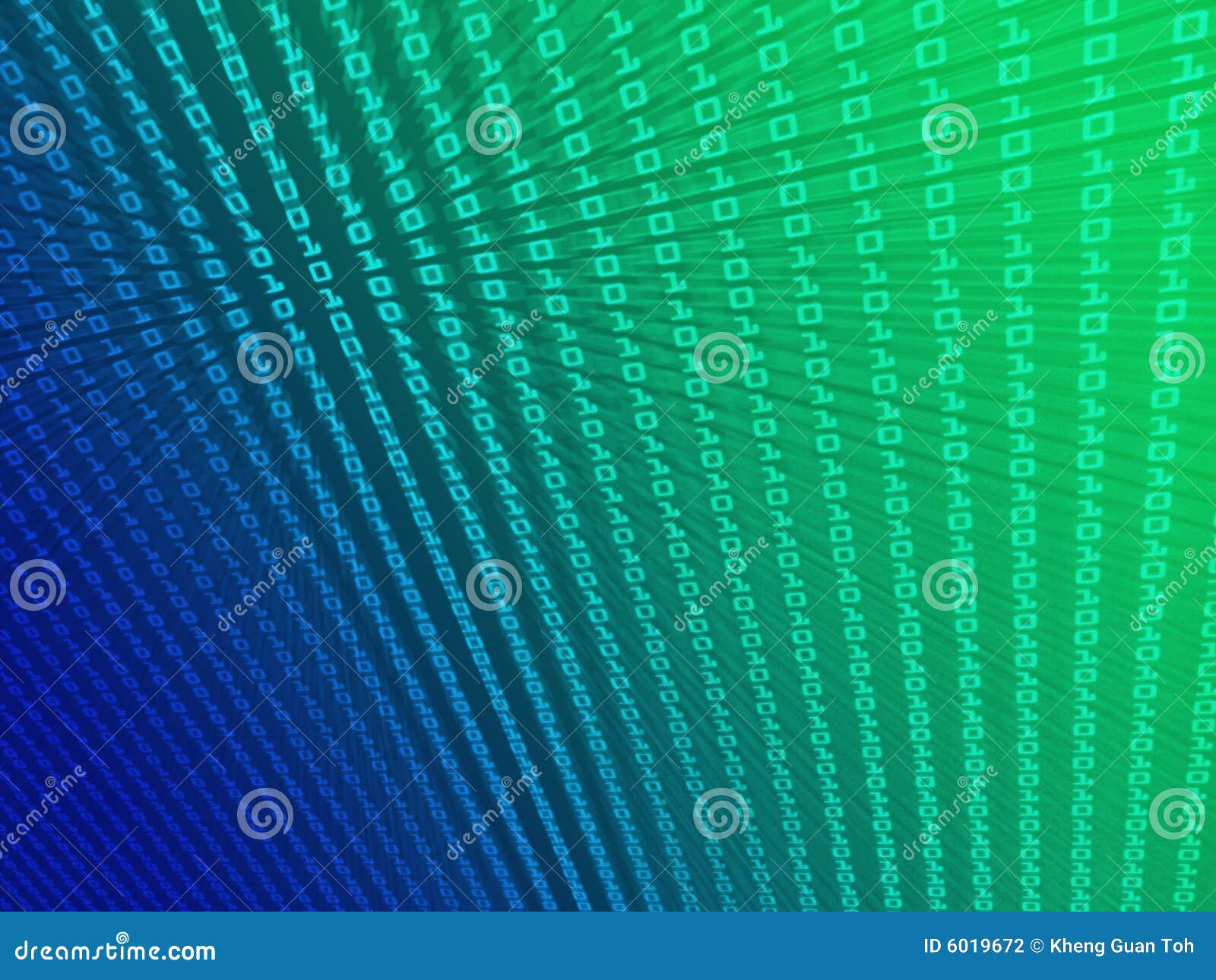 Digits Data Abstract Illustration Stock Illustration - Illustration of ...