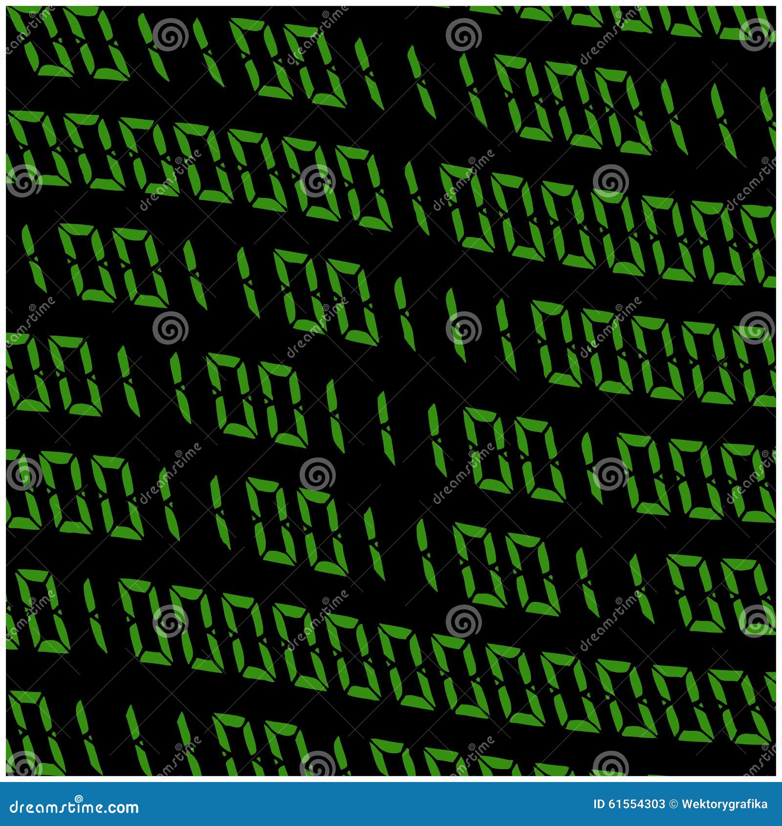 0,1 Digits Vector Wallpaper. Green Binary Code on Black Background ... 0,1 Digits Vector Wallpaper. Green Binary Code on Black Background ...