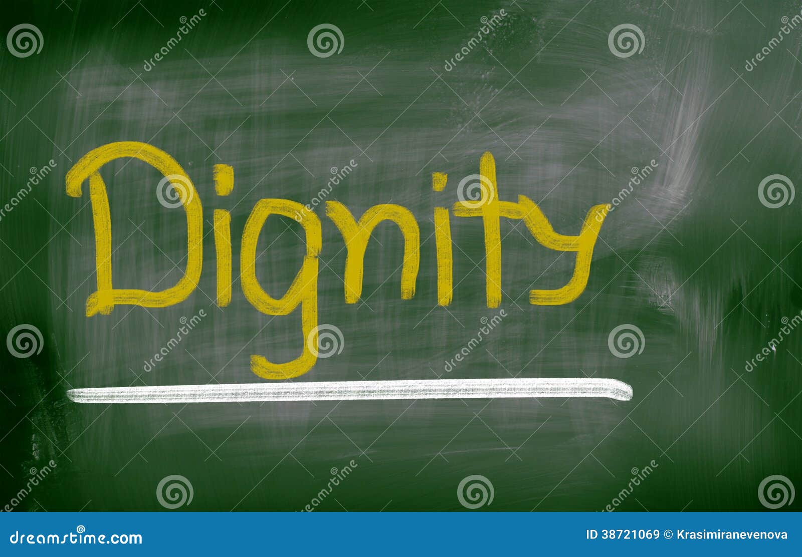 Dignity Concept Icon Cartoon Vector | CartoonDealer.com #246651945