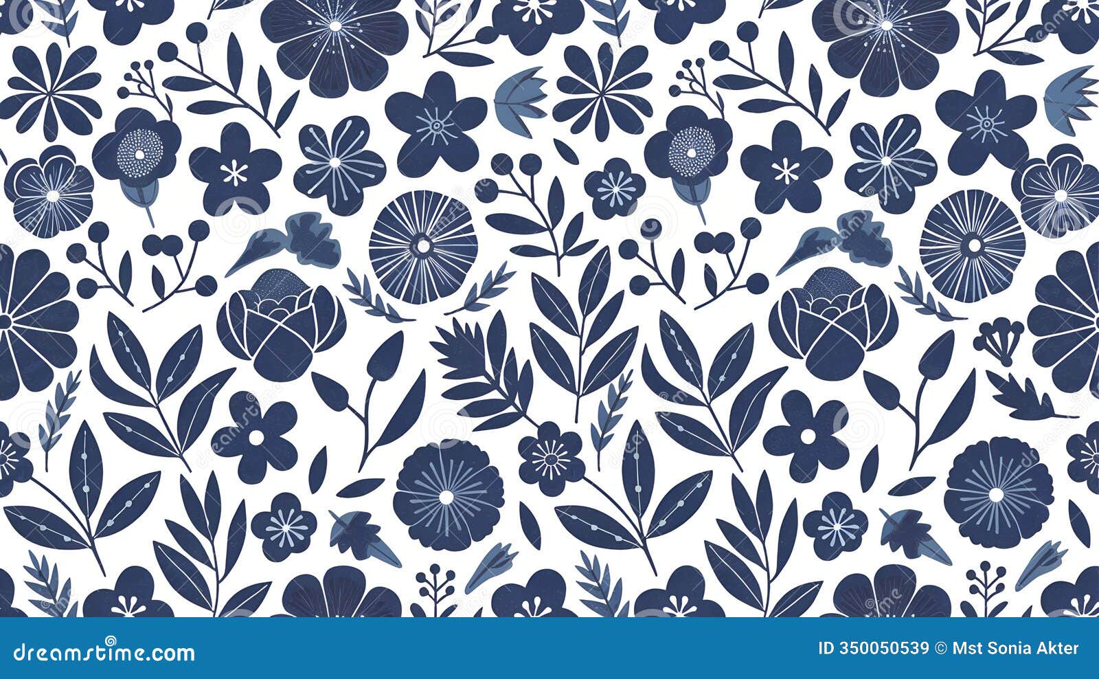 Digtal Textile Design Floral Pattern and Different Element Draw and New ...