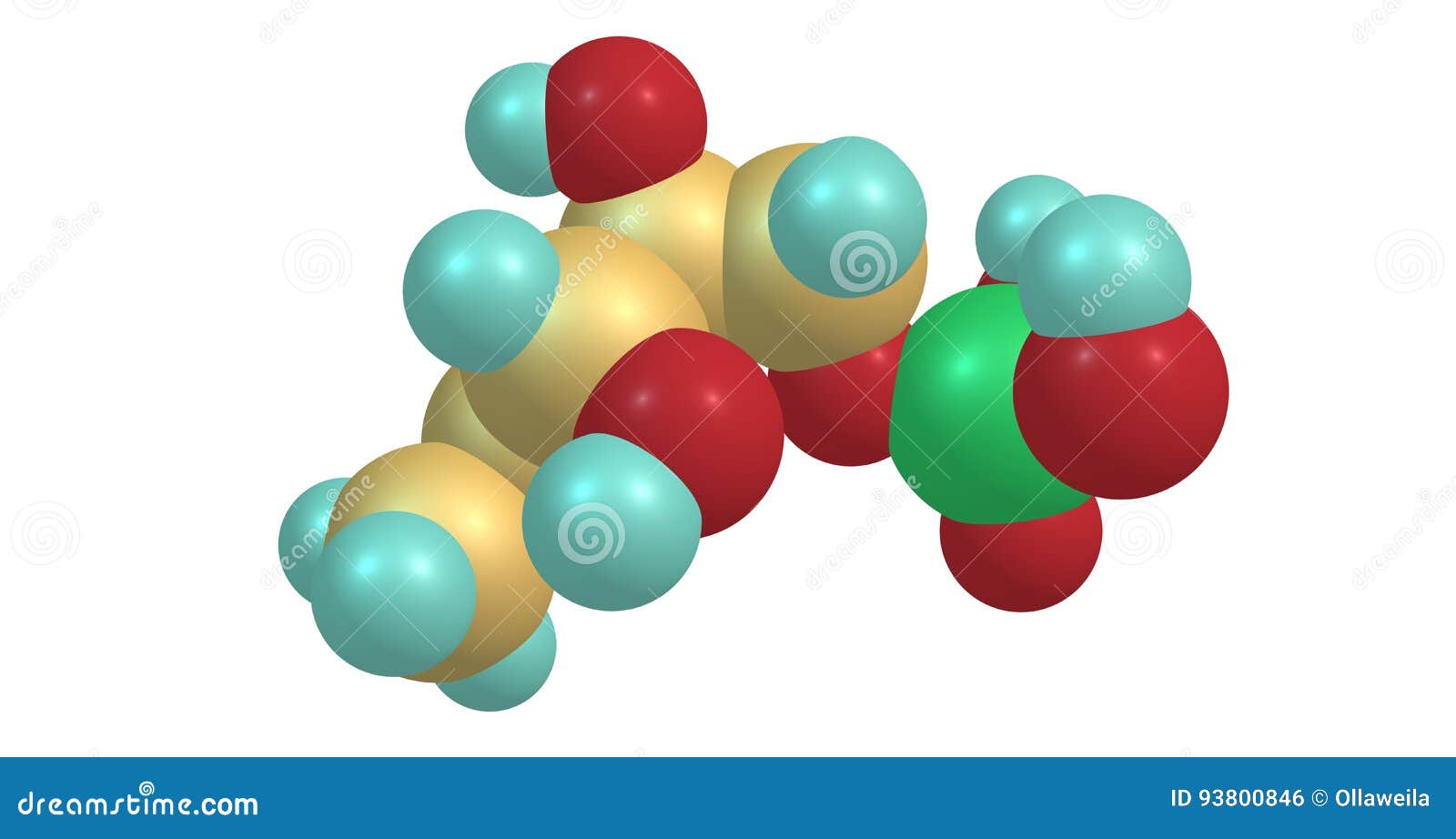 Dihydrogen Phosphate Molecular Structure Isolated On Grey Royalty-Free ...