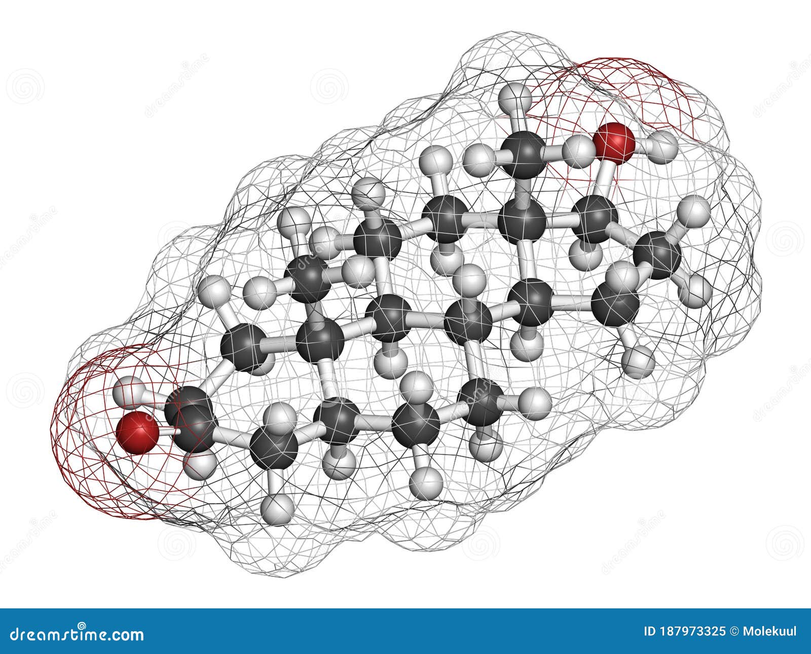 Dihydrotestosterone Structure