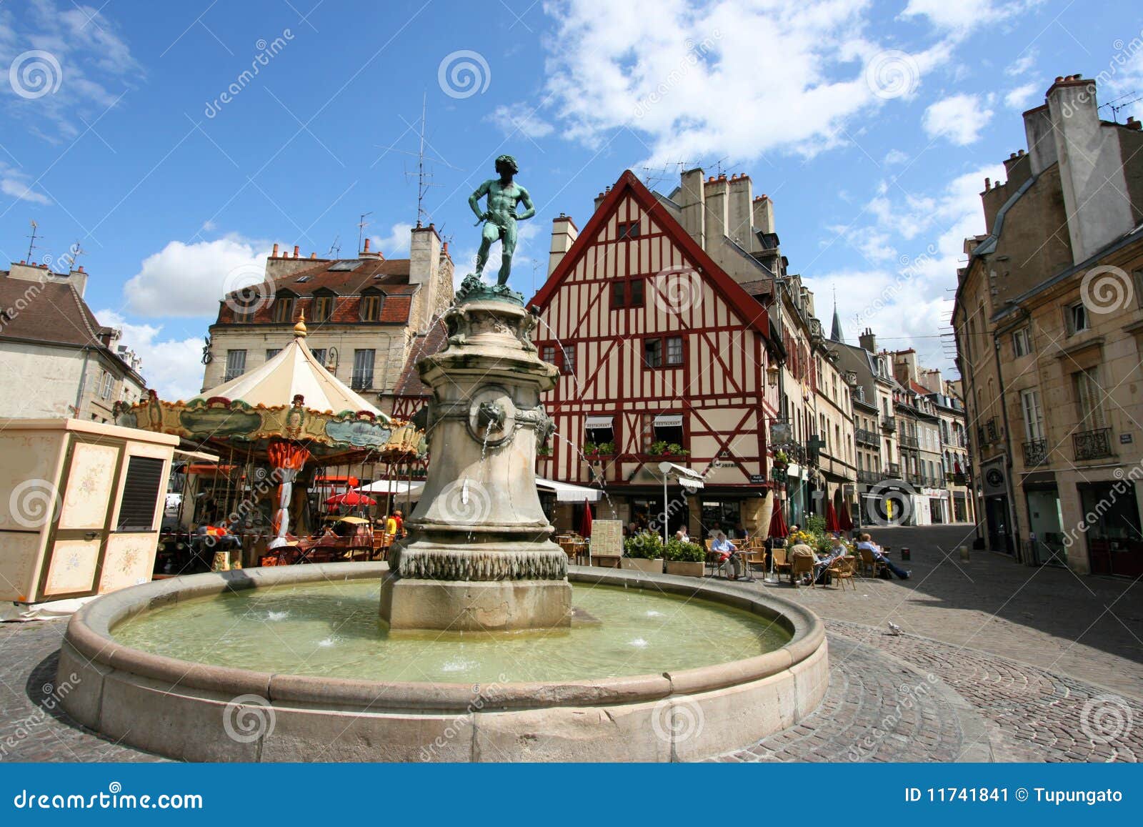 Dijon, France stock image. Image of building, architecture - 11741841