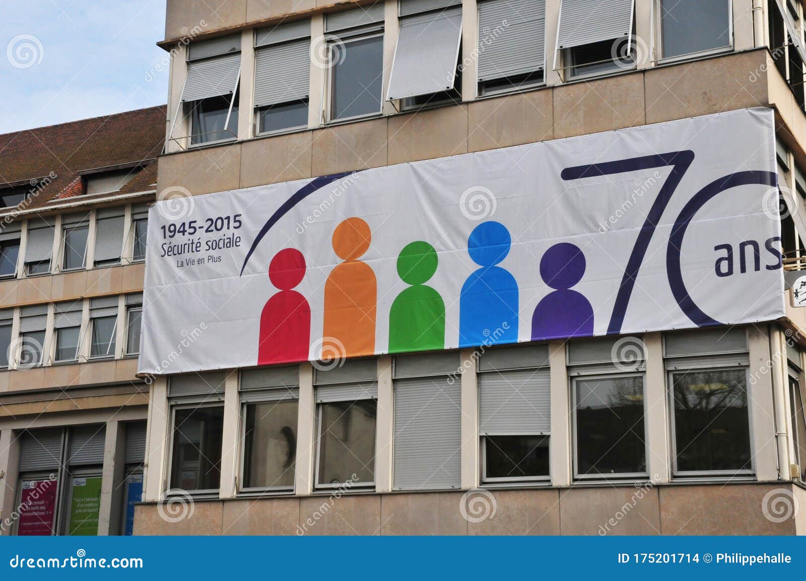 Dijon, France - April 22 2016 : Social Security Editorial Stock Image ...