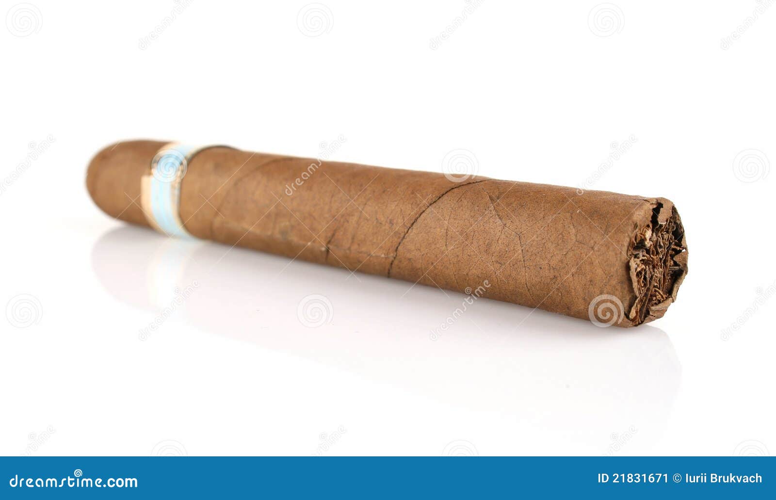 Dikke sigaar stock afbeelding. Image of geur, één, tabak - 21831671