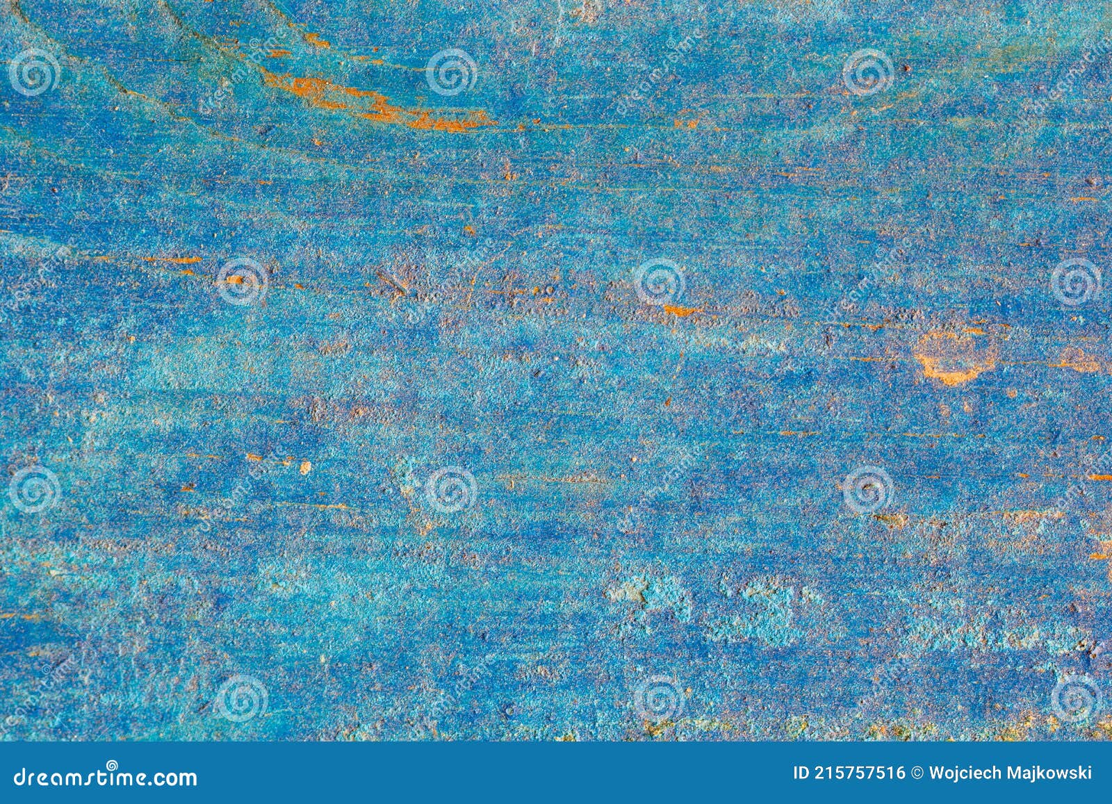 Blue Board. Destroyed Blue Background. Empty Space Stock Photo - Image ...