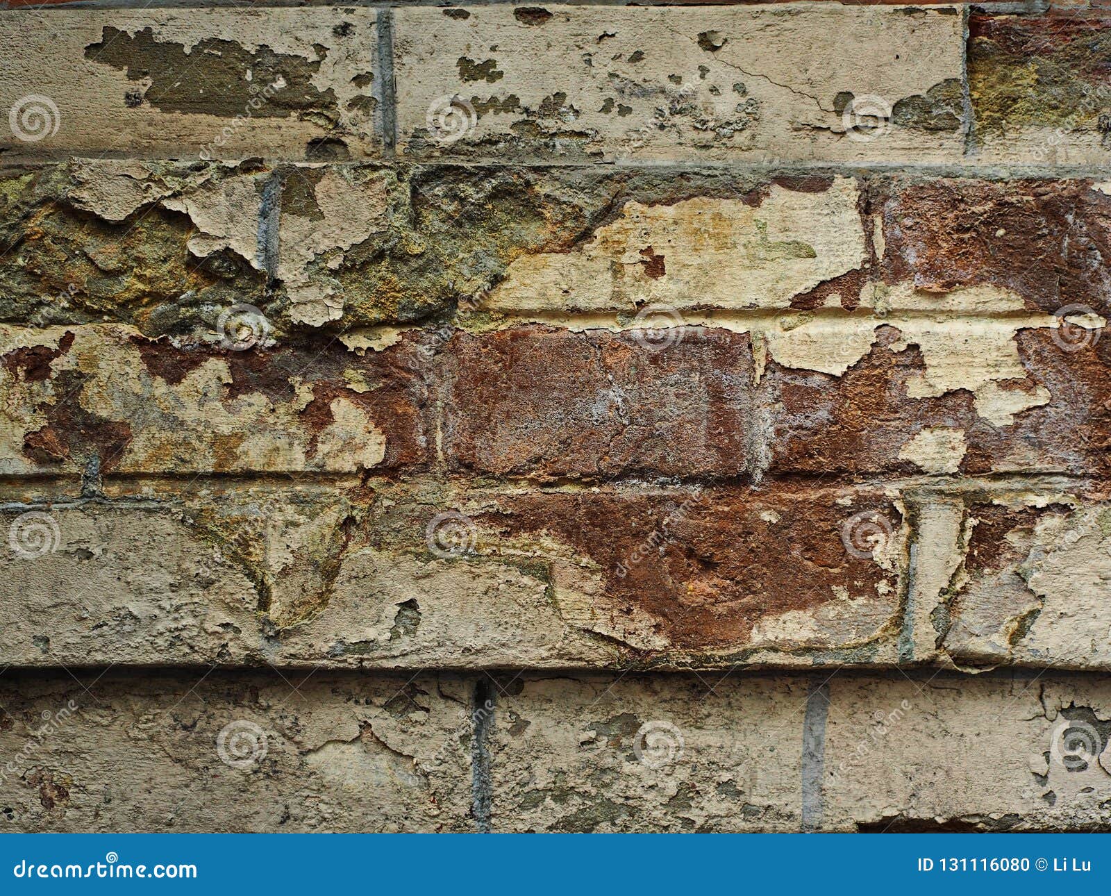 Scuffed brick texture stock photo. Image of grungy, material - 131116080