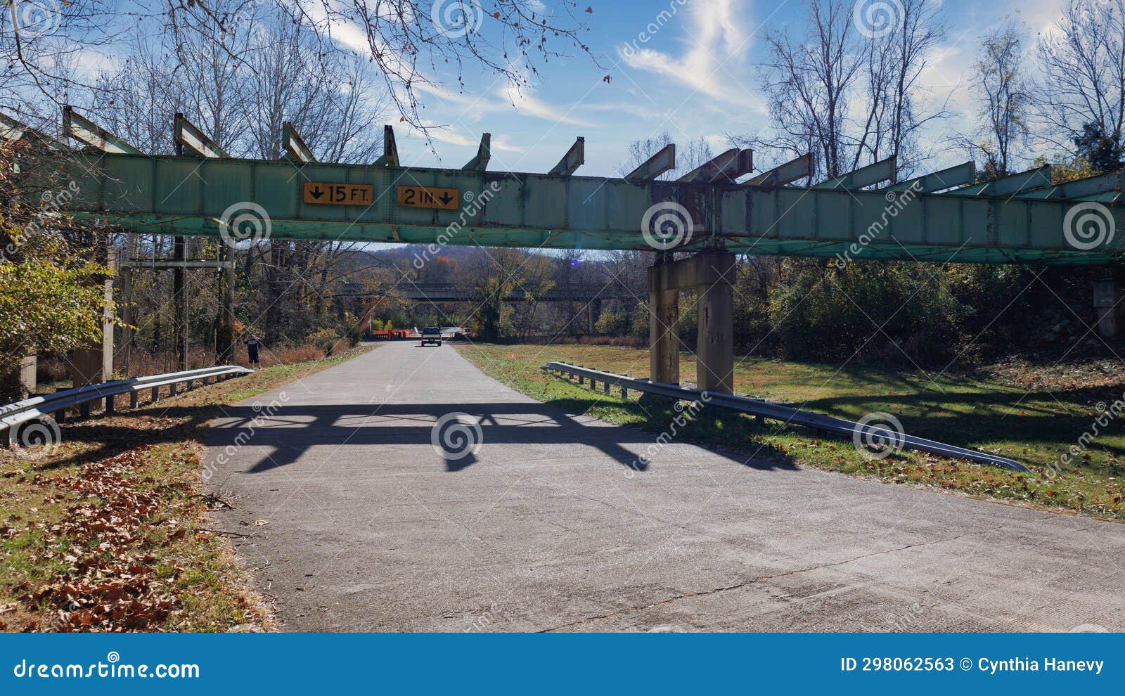 Dilapidated Infrastructure, Meramec River Bridge Stock Image - Image of ...