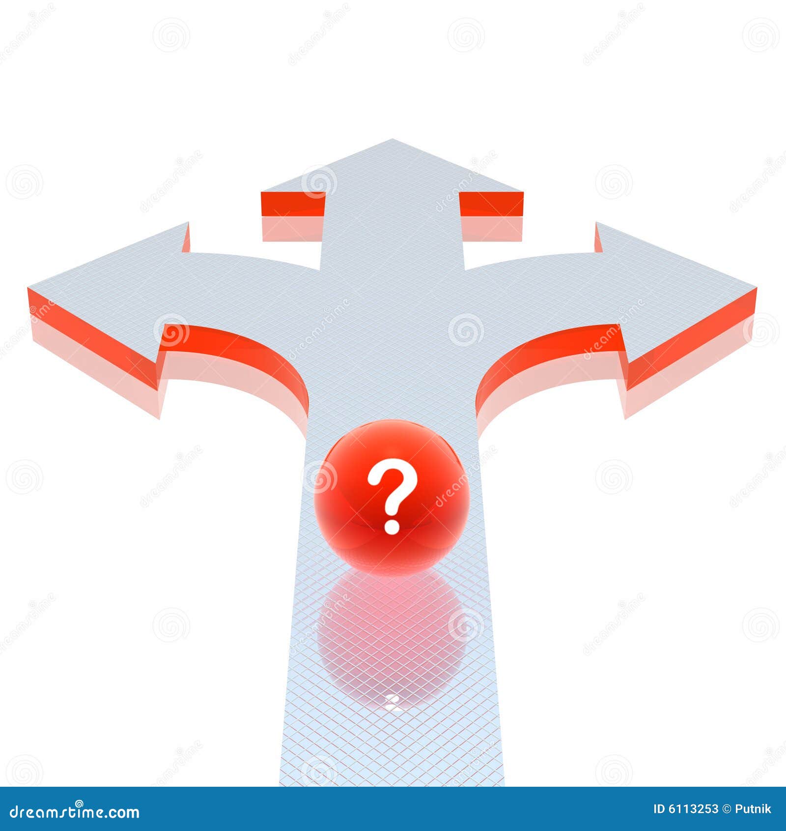 Dilemma stock illustration. Illustration of abstract, education - 6113253