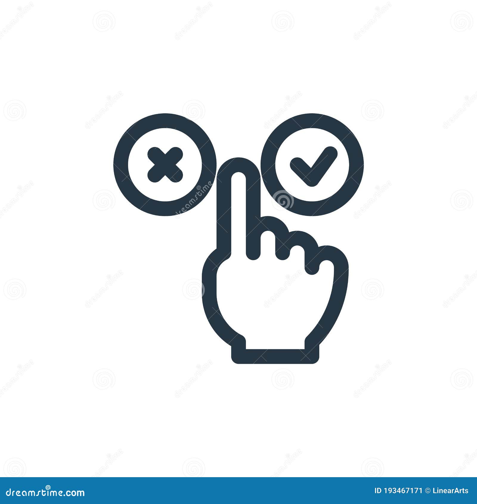 Dilemma Icon Vector from Ethics Concept. Thin Line Illustration of ...