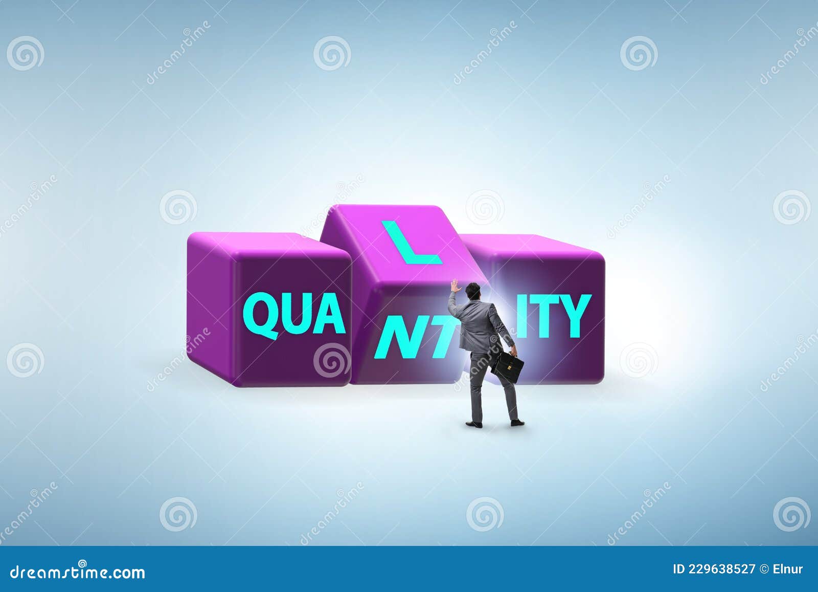 Quantity Vs Quality Road Signs Stock Illustration | CartoonDealer.com ...