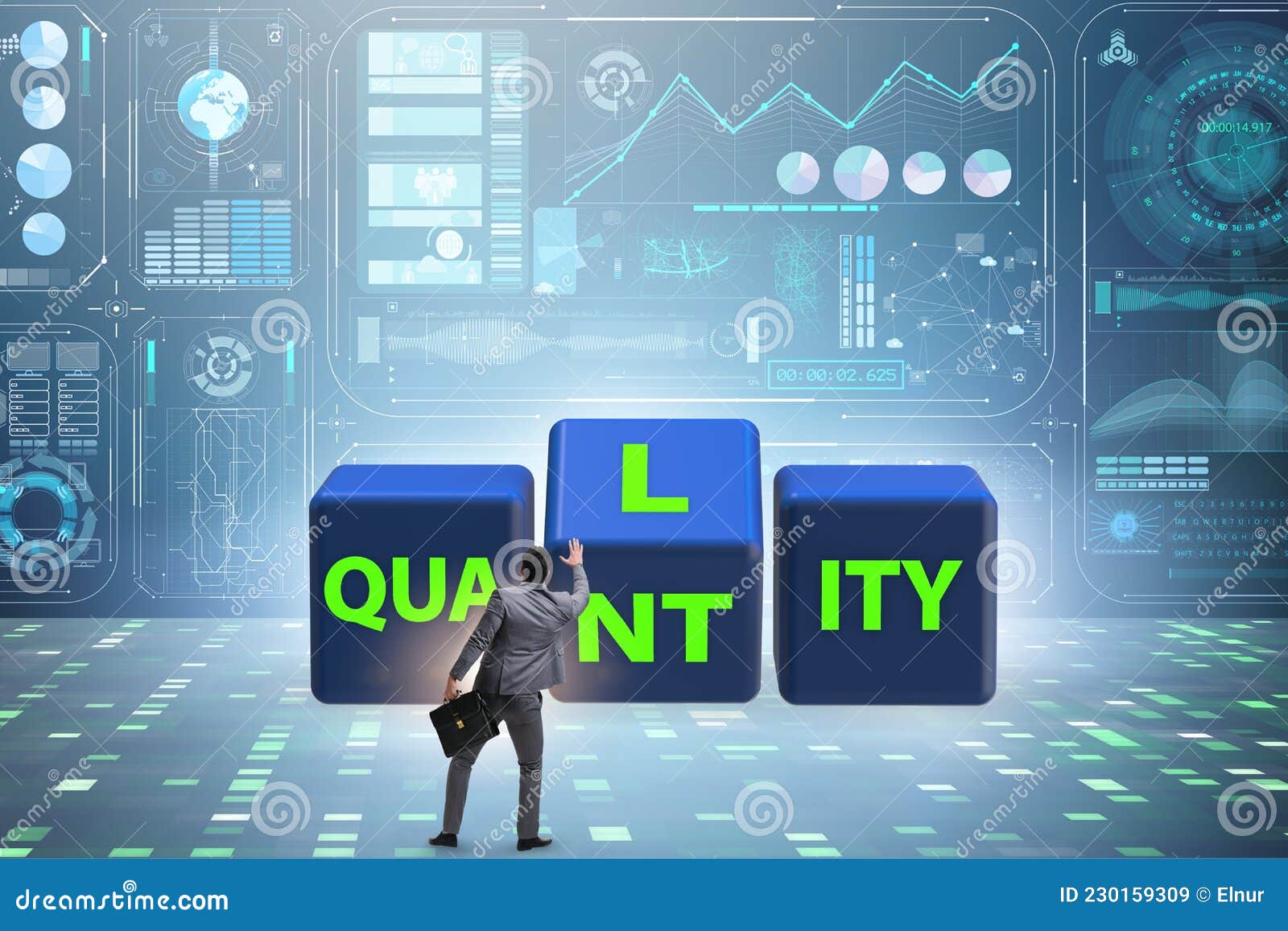 Dilemma of Quantity Versus Quality Stock Image - Image of strategy ...