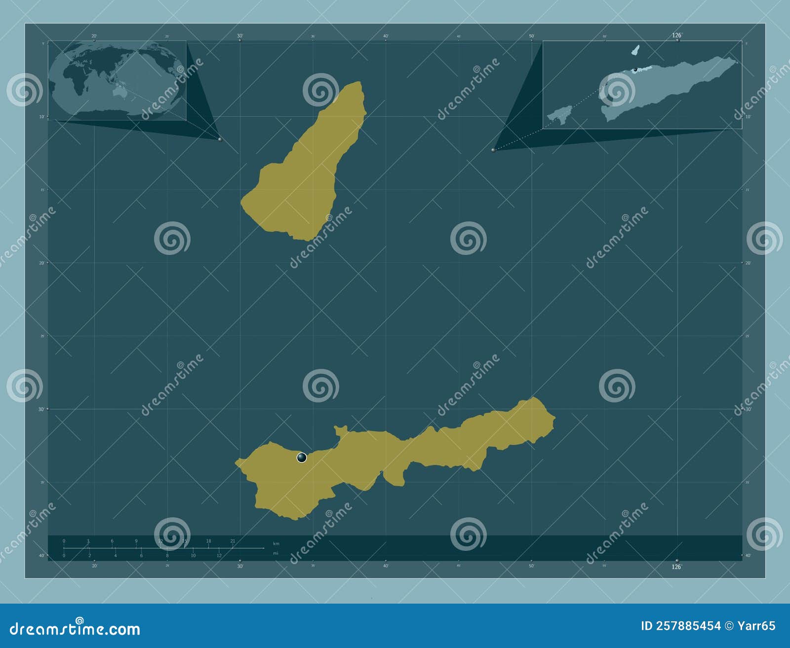 Dili, East Timor. Solid. Capital Stock Illustration - Illustration of ...