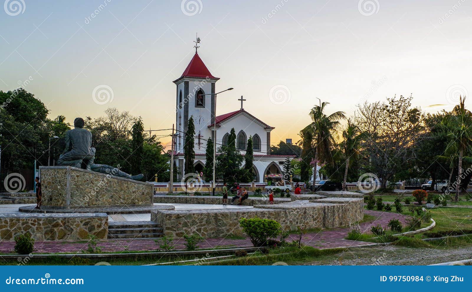 Dili, Timor-Leste image stock éditorial. Image du landmark - 99750984