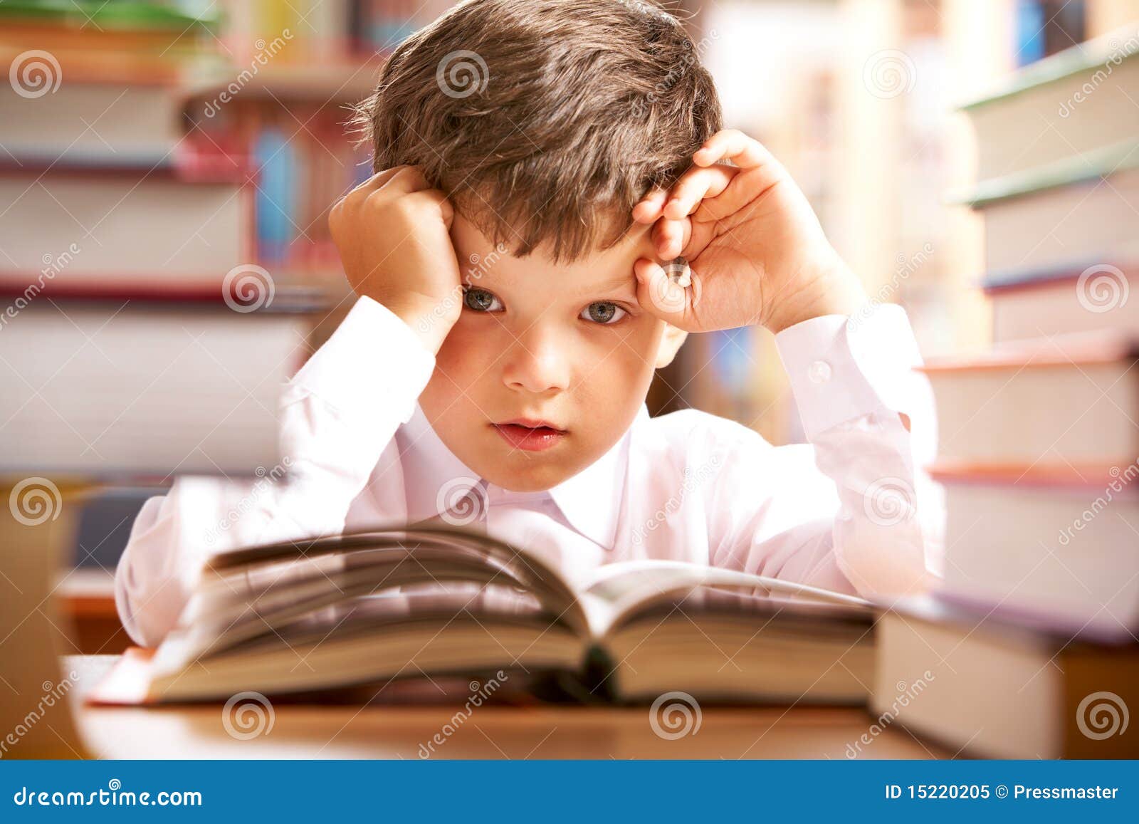 Diligent pupil stock image. Image of intellectual, educational - 15220205
