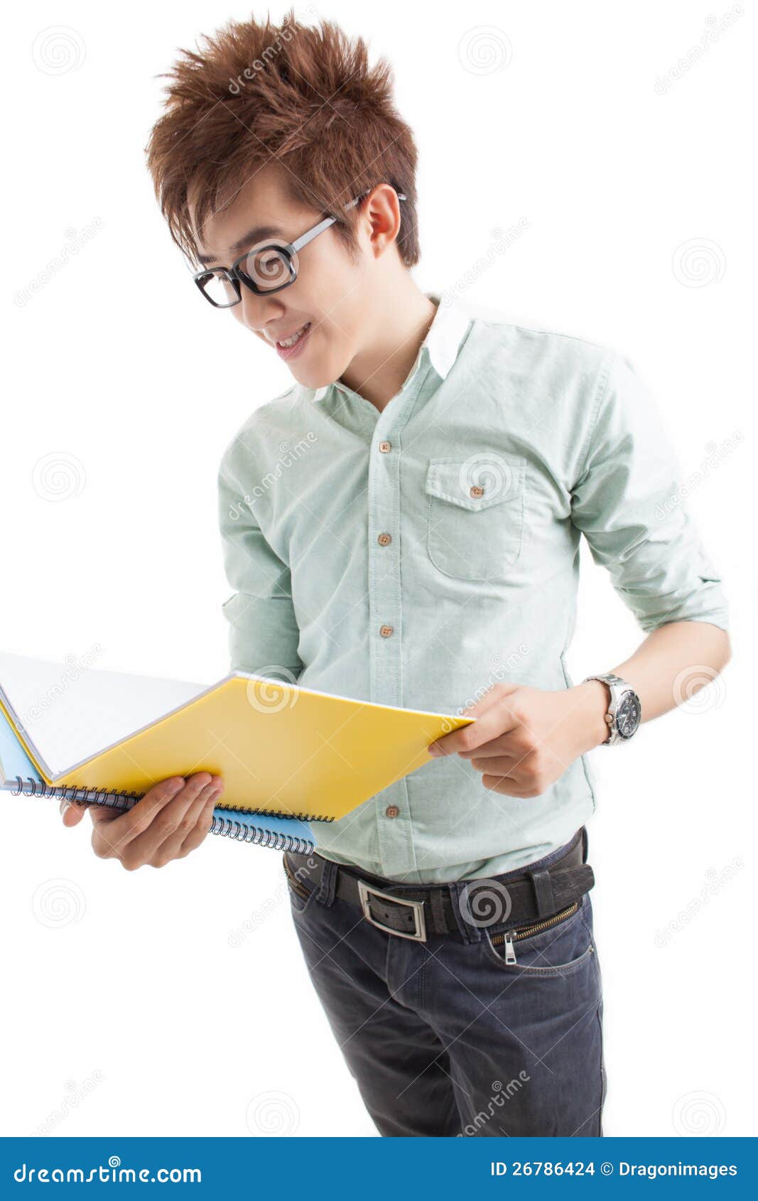Diligent student stock photo. Image of attractive, highschool - 26786424