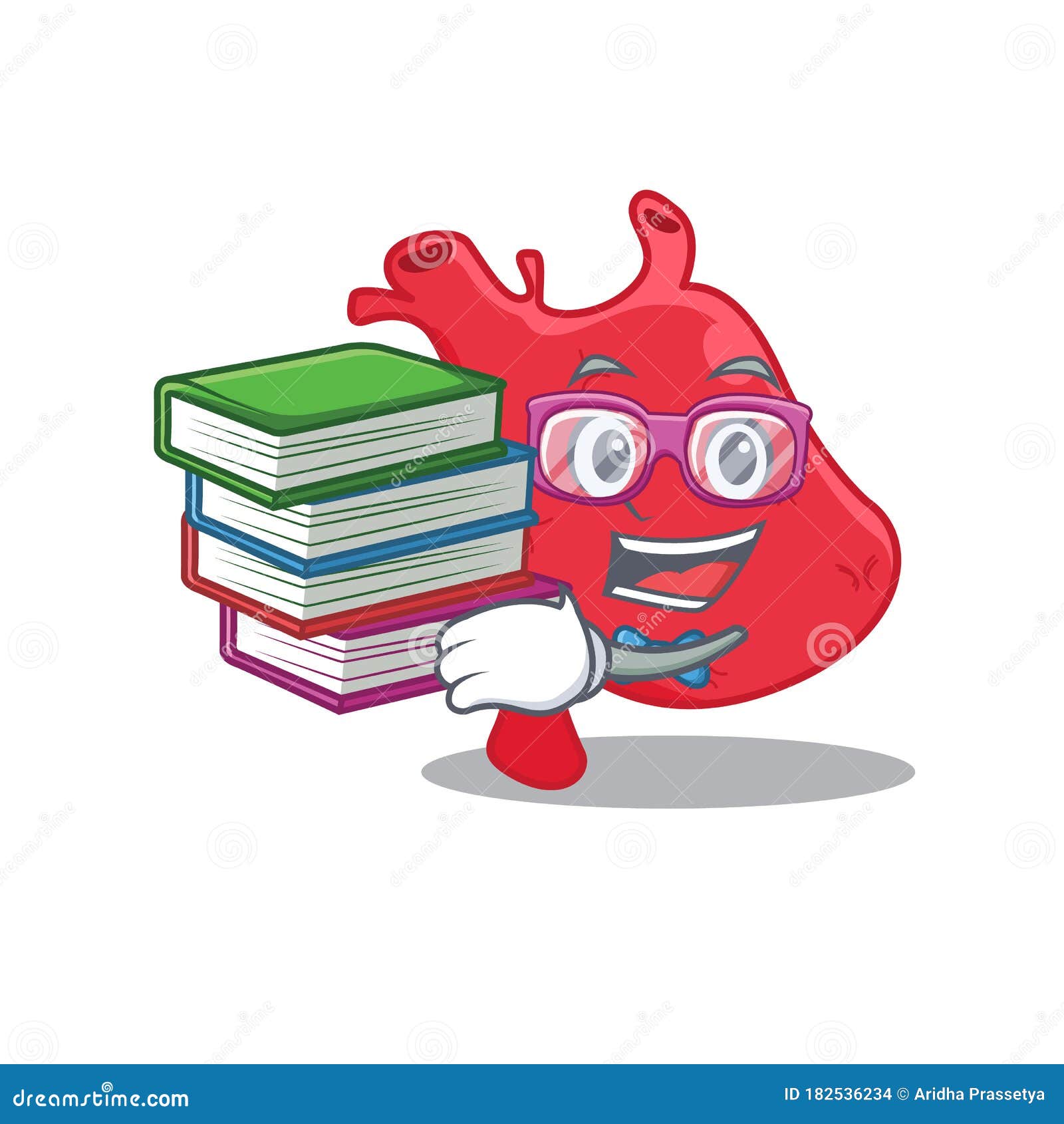 Diligent Student Girl Semi Flat Color Vector Character | CartoonDealer ...