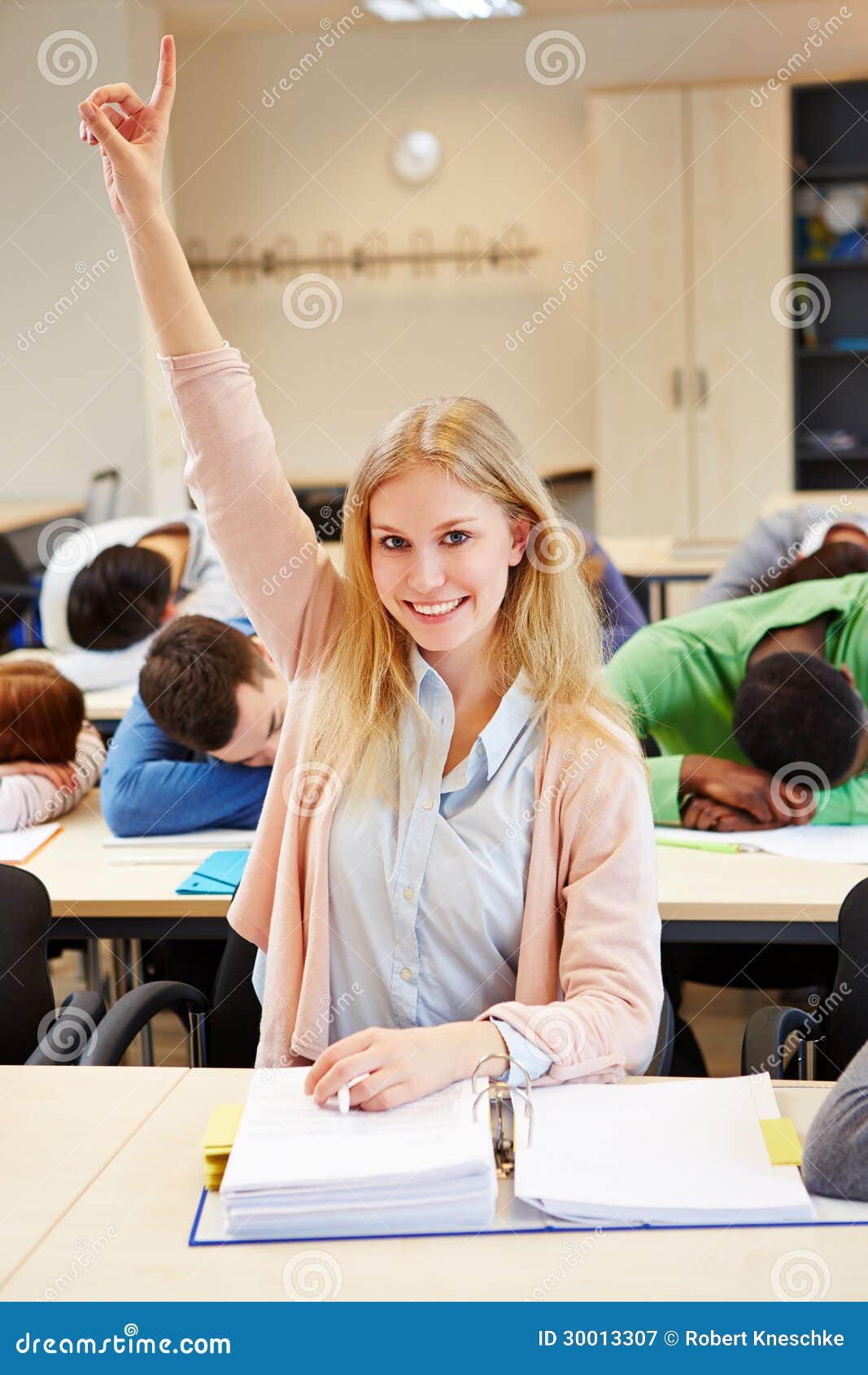 Diligent Student Raising Hand Stock Photos - Free & Royalty-Free Stock ...
