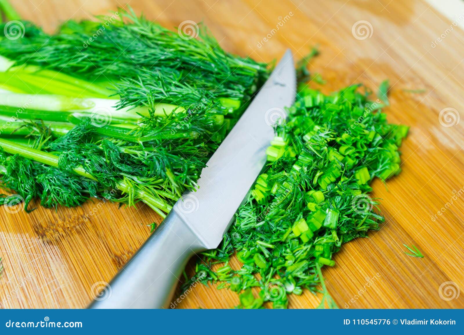 Dill is a Fresh Cut To Add To Various Dishes. Stock Photo - Image of ...