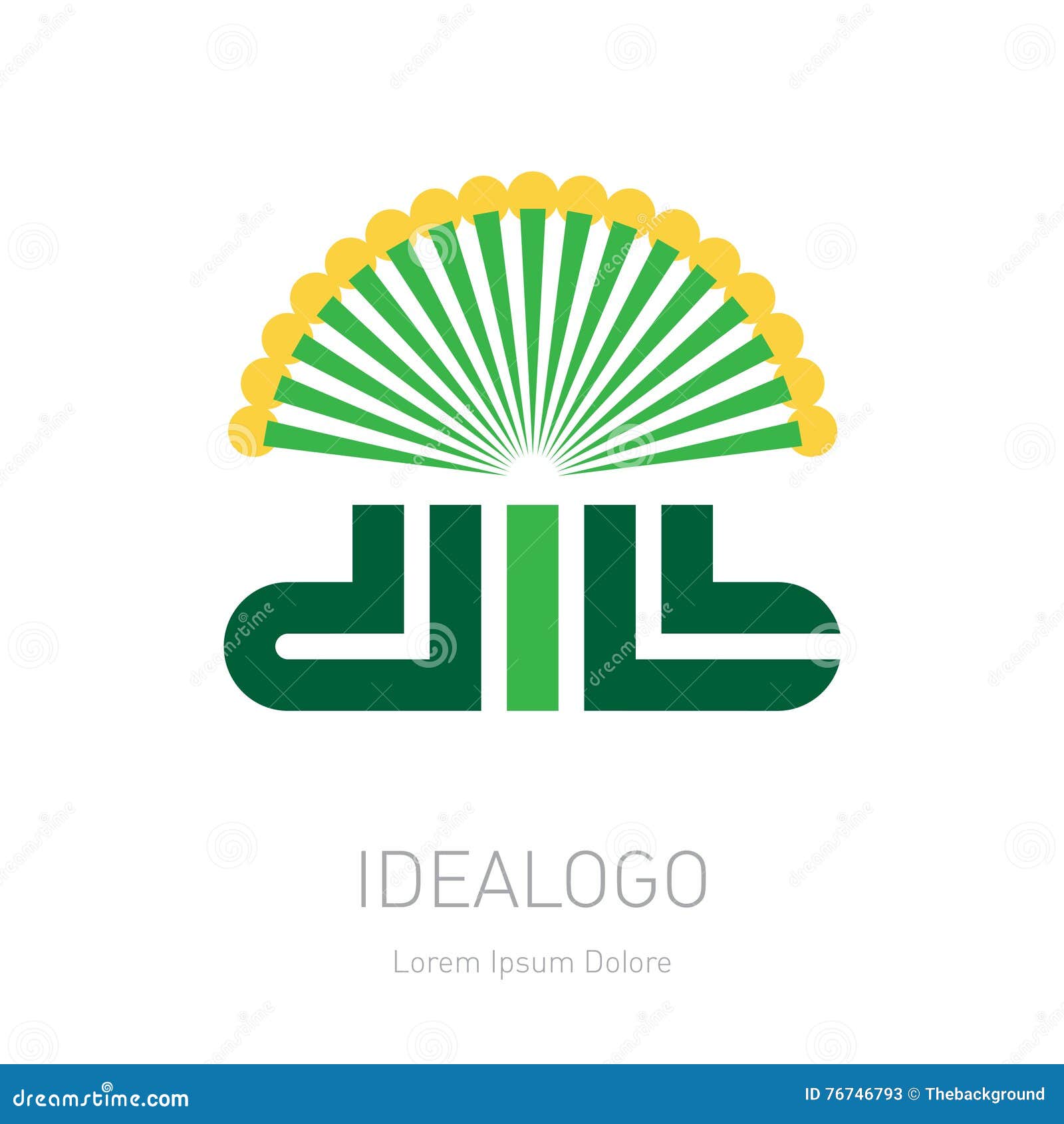 Dill - Original Lettering Logo, Vector Organic Logotype or Illustration ...