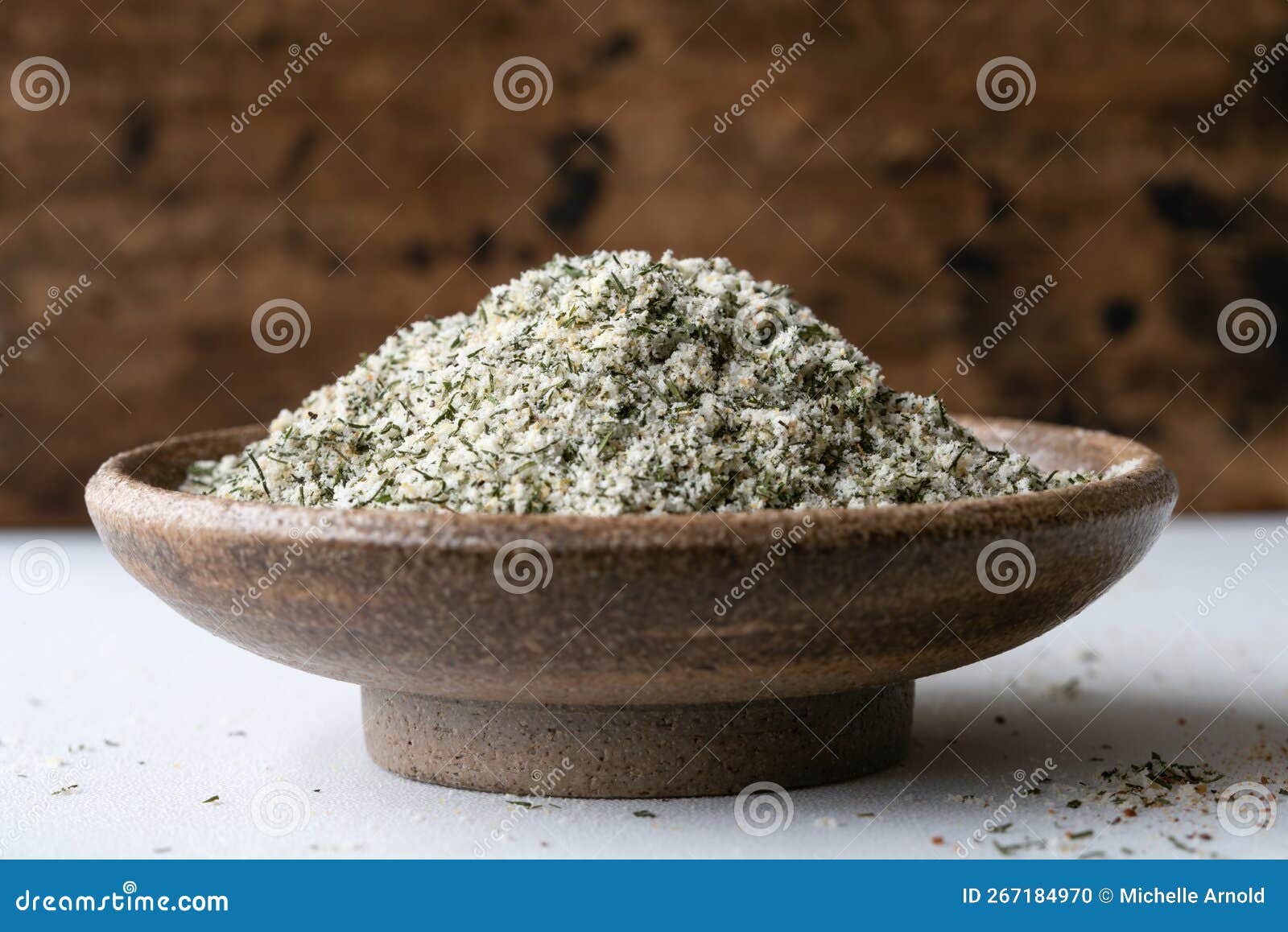 Dill Pickle Seasoning in a Bowl Stock Photo - Image of seasoning, macro ...