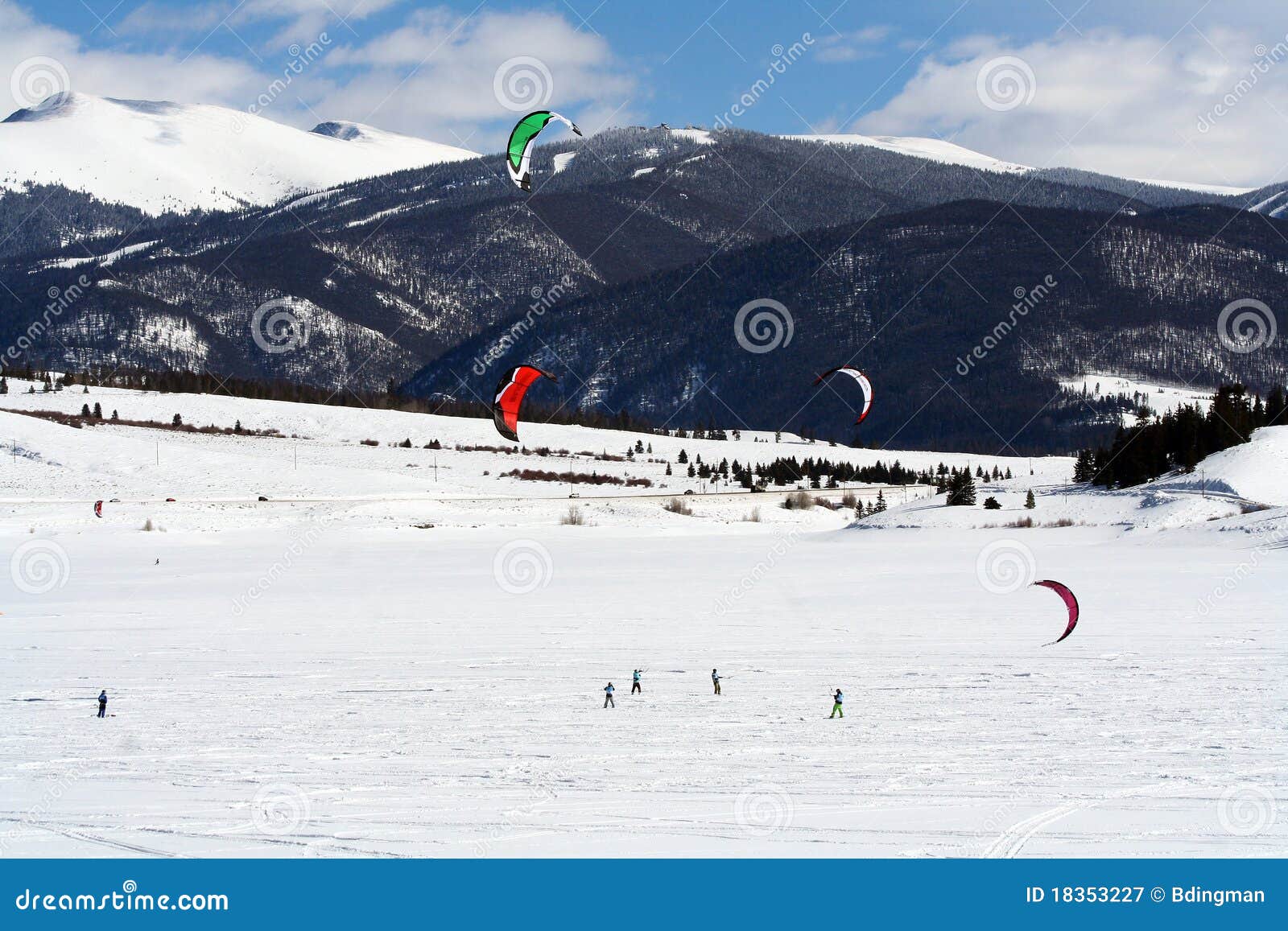 Dillon Snowkite Open editorial photography. Image of bdingman - 18353227