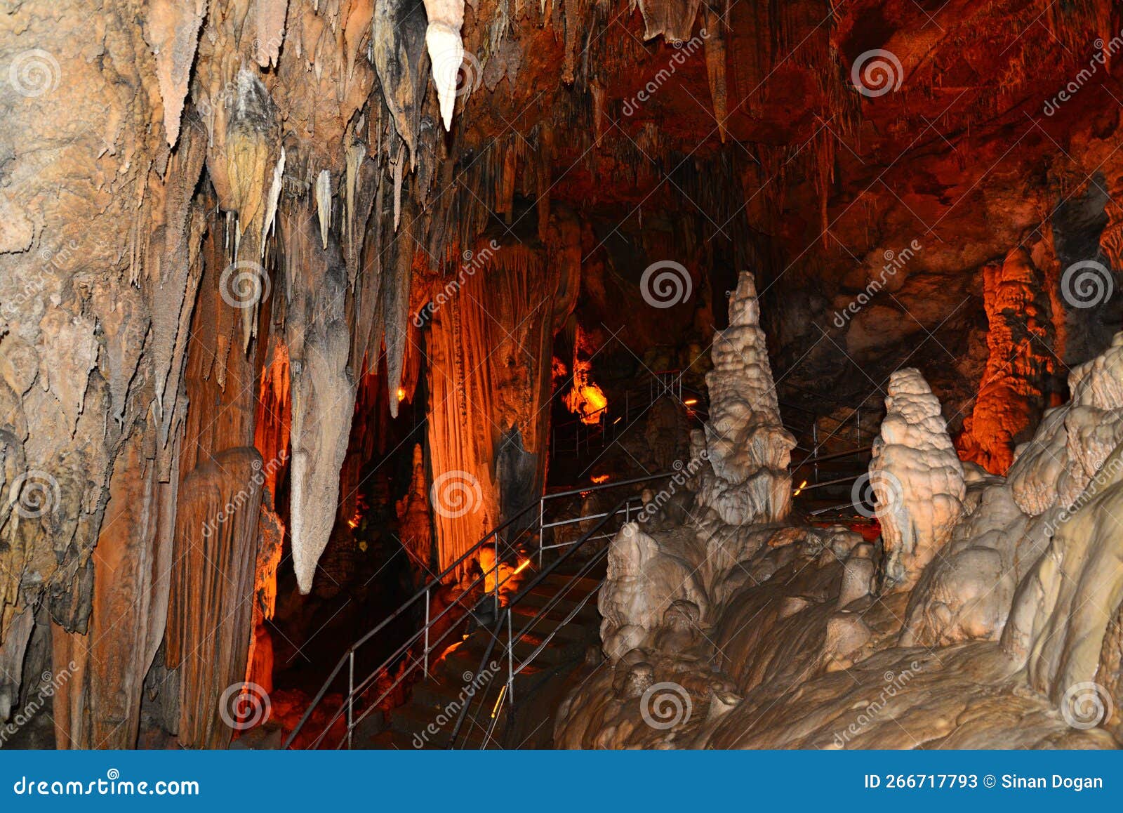 Dim Cave - Antalya stock image. Image of formation, wadi - 266717793