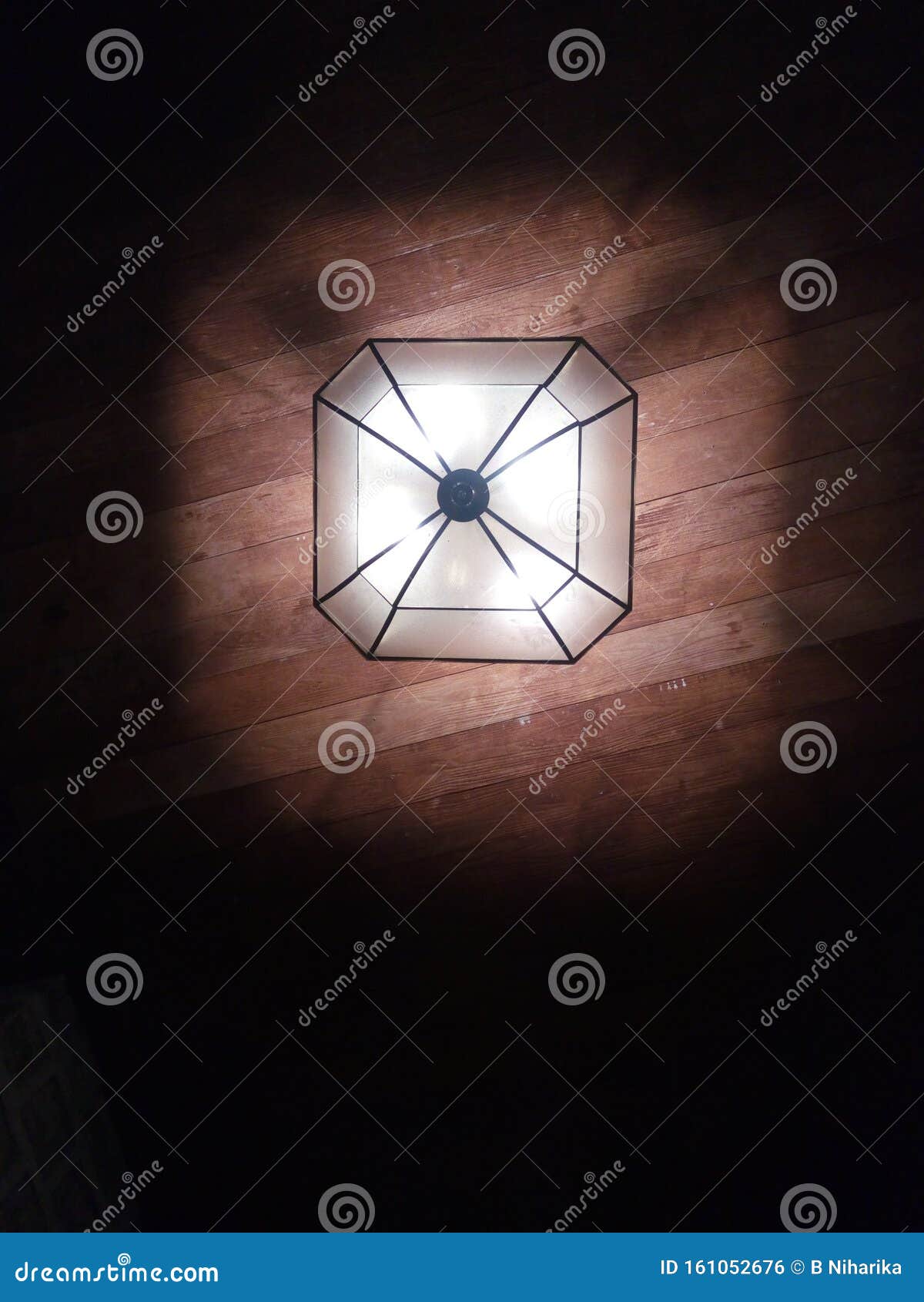 Dim ceiling lamp stock photo. Image of ceiling, light - 161052676