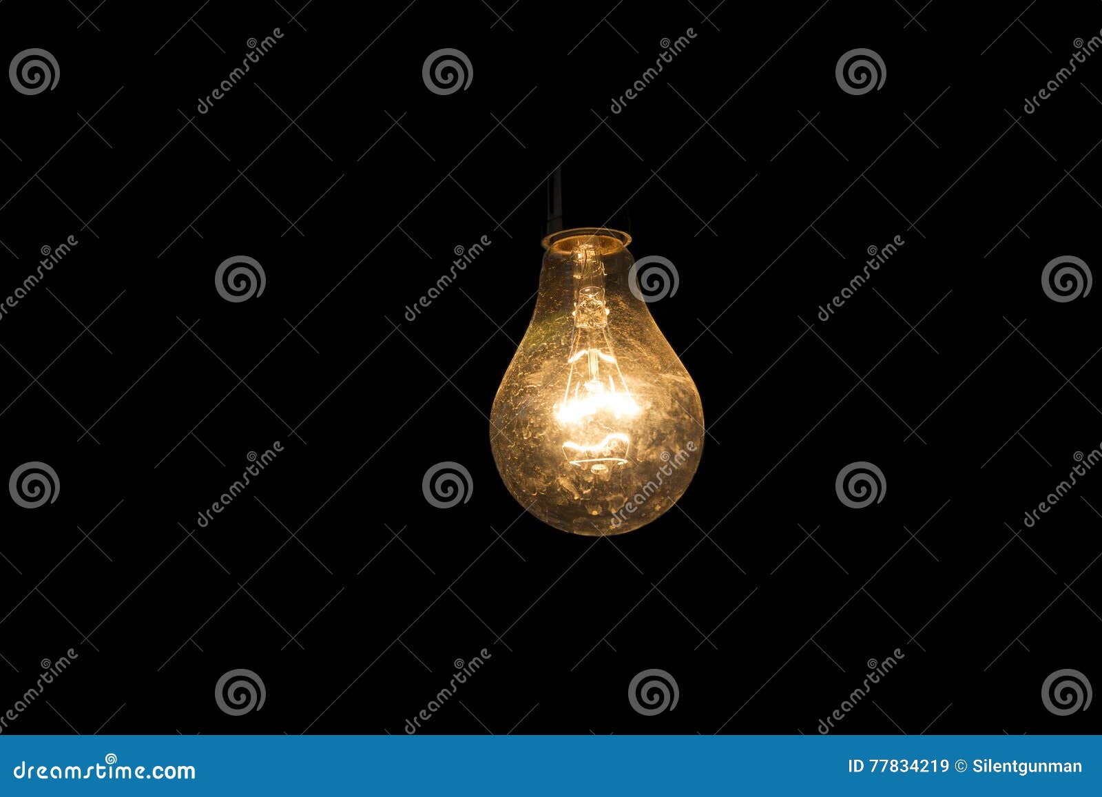 Dim in dark stock image. Image of glass, black, background - 77834219