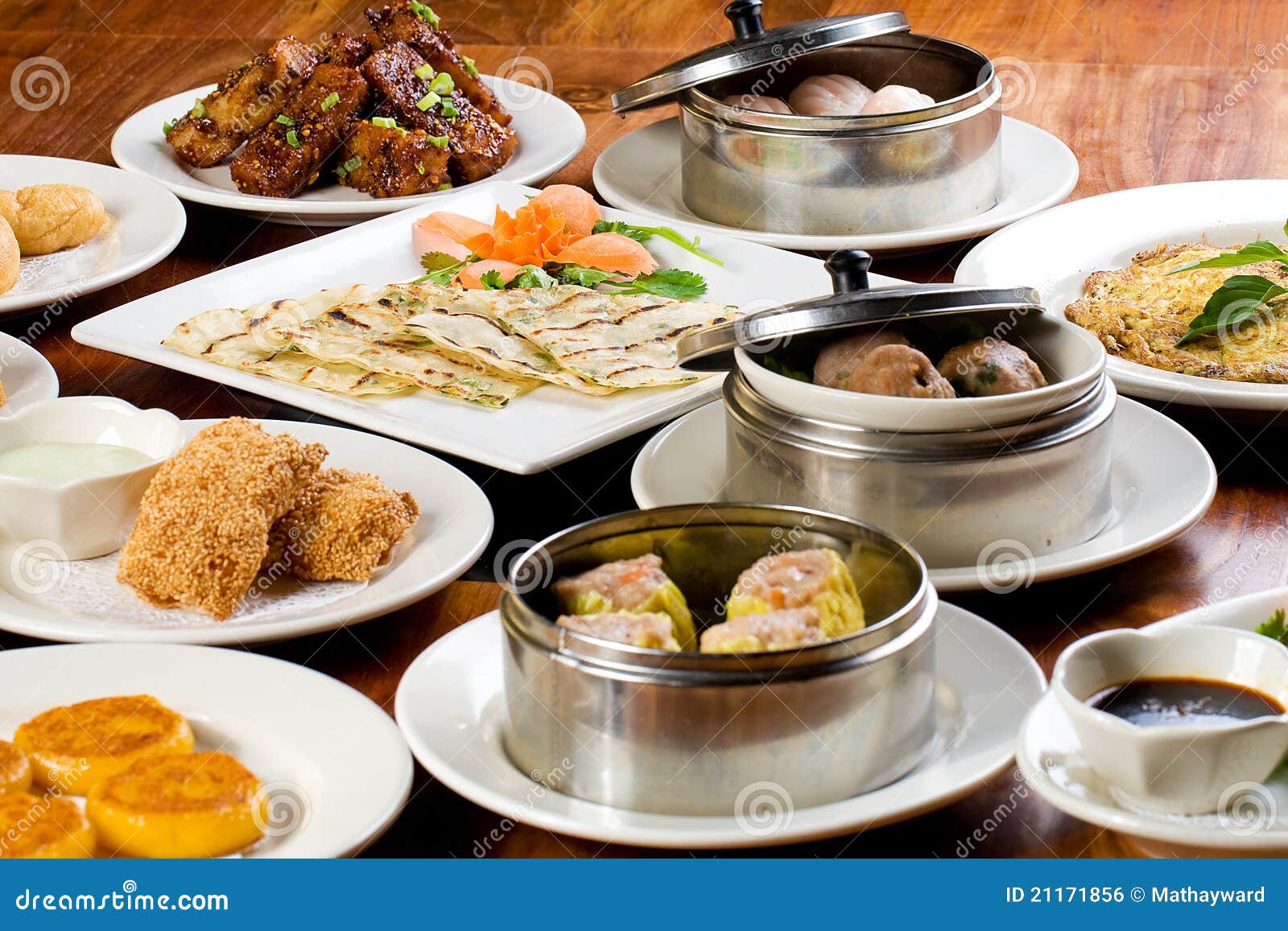 Dim Sum stock photo. Image of pastry, flat, balls, chinese - 21171856