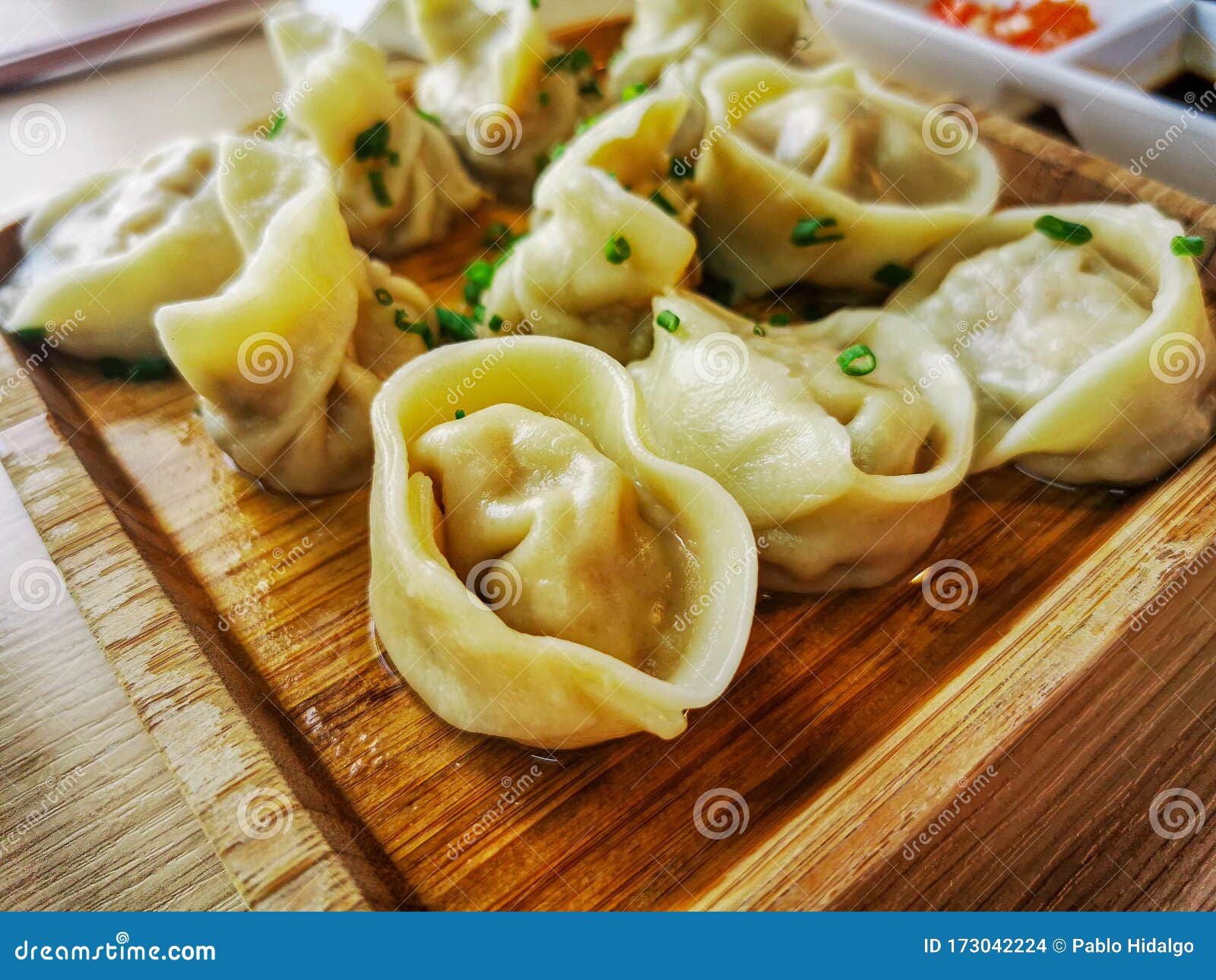 Dim Sum Aka Dumplings, Momos with Chopsticks Stock Photo - Image of ...