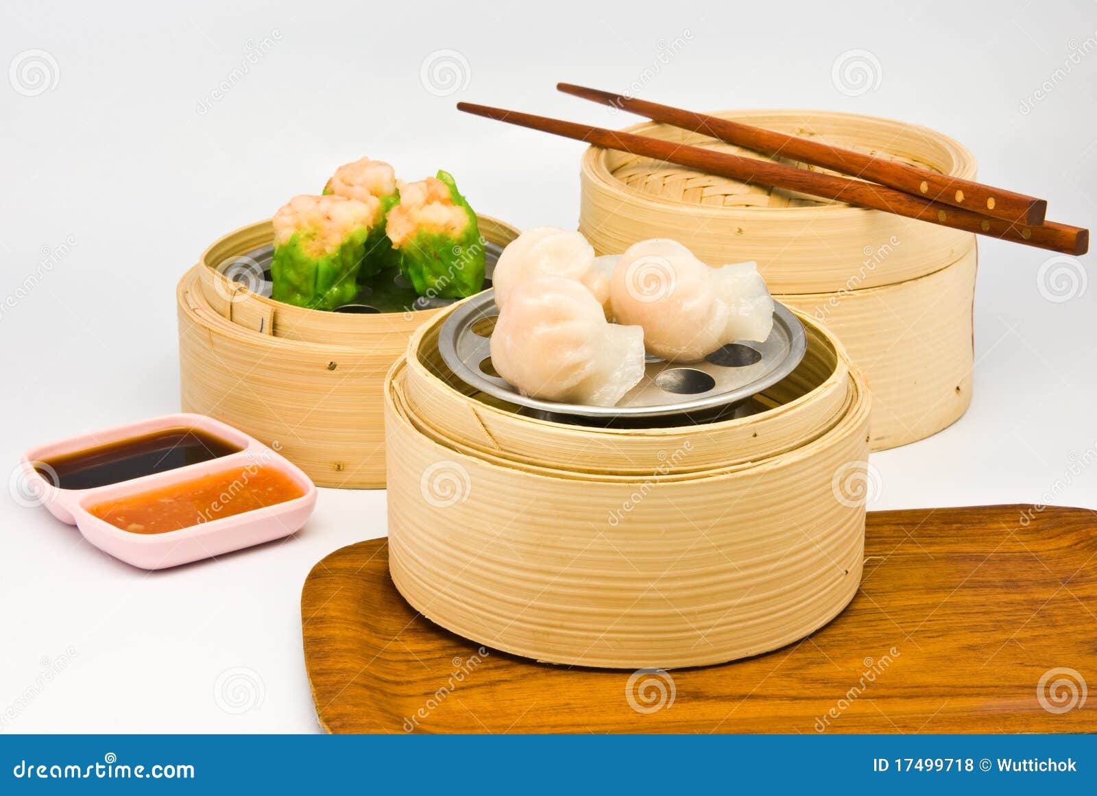 Dim Sum Assorted fotografia stock. Immagine di fresco - 17499718