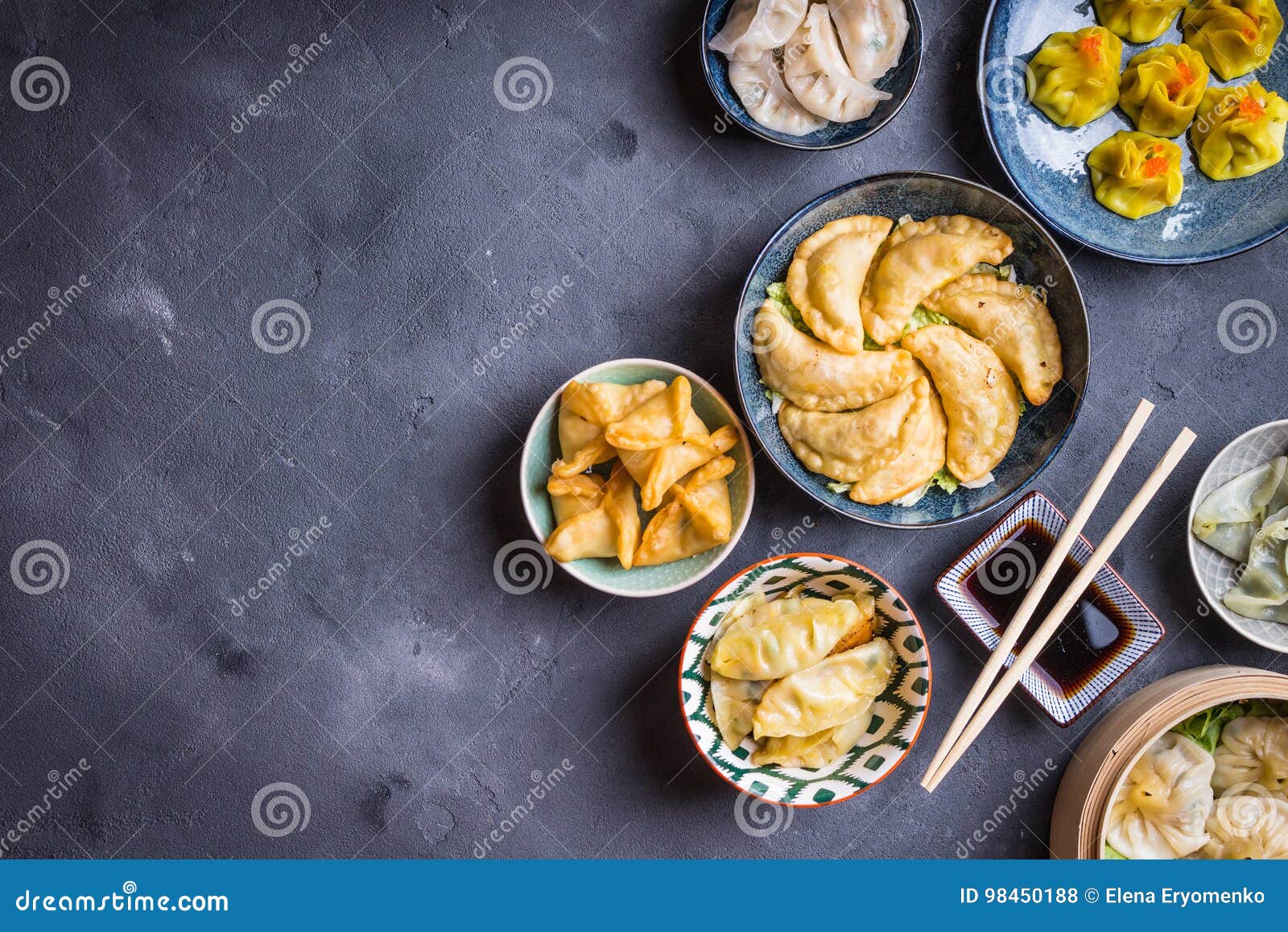 Dim sum background stock photo. Image of china, bamboo - 98450188