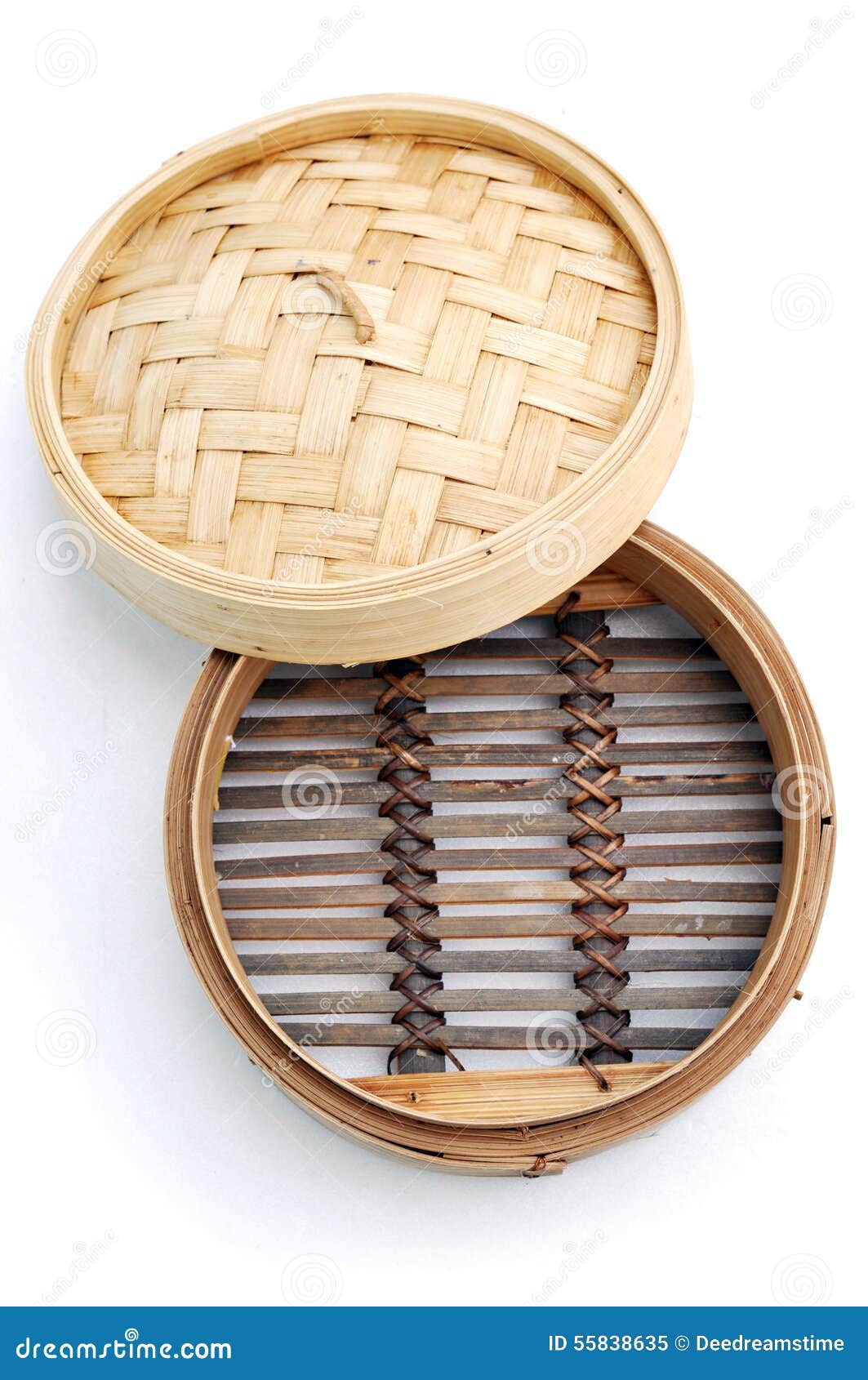 Dim Sum Bamboo Steamer Basket Stock Image - Image of restaurant, lunch ...