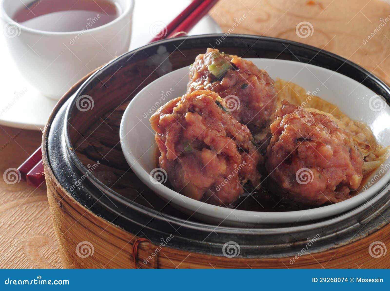 Dim sum beef ball stock photo. Image of meat, china, steam - 29268074