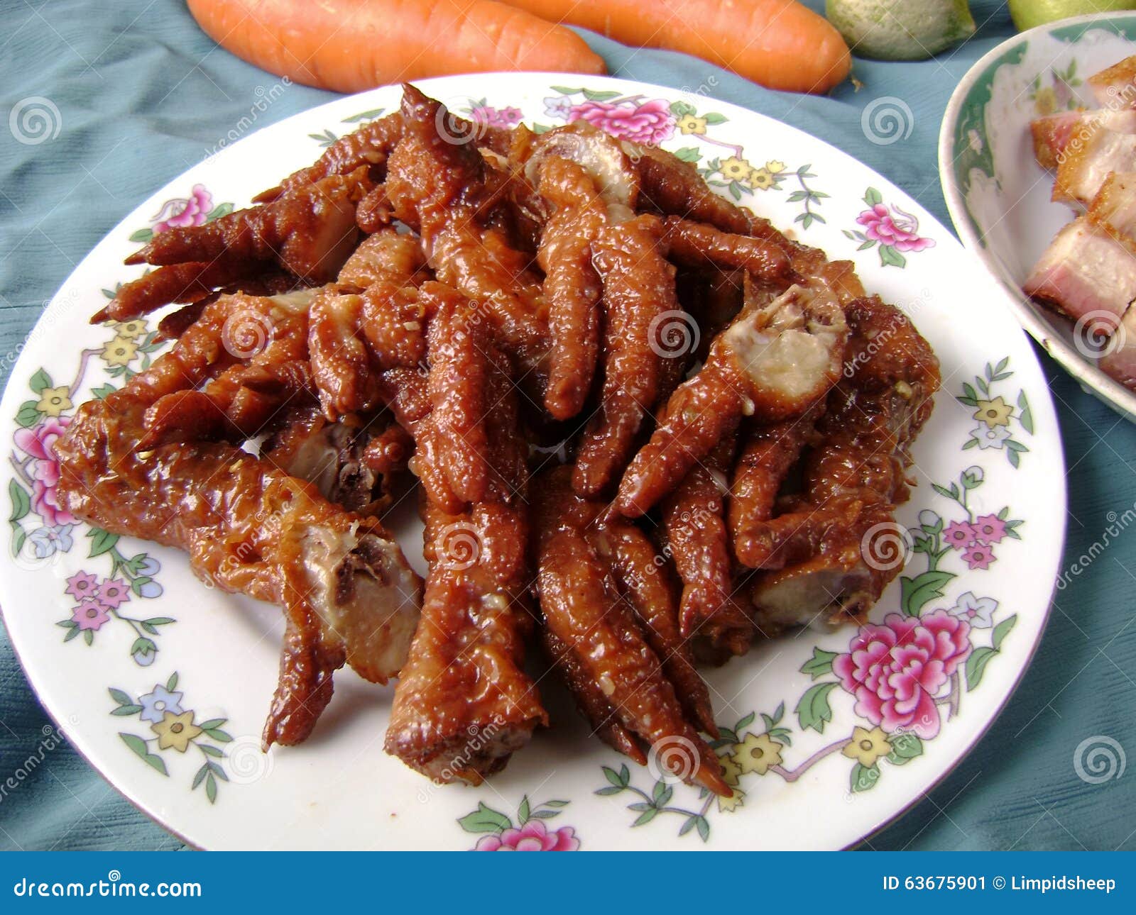Chinatown chicken claws stock image. Image of simmer - 63675901