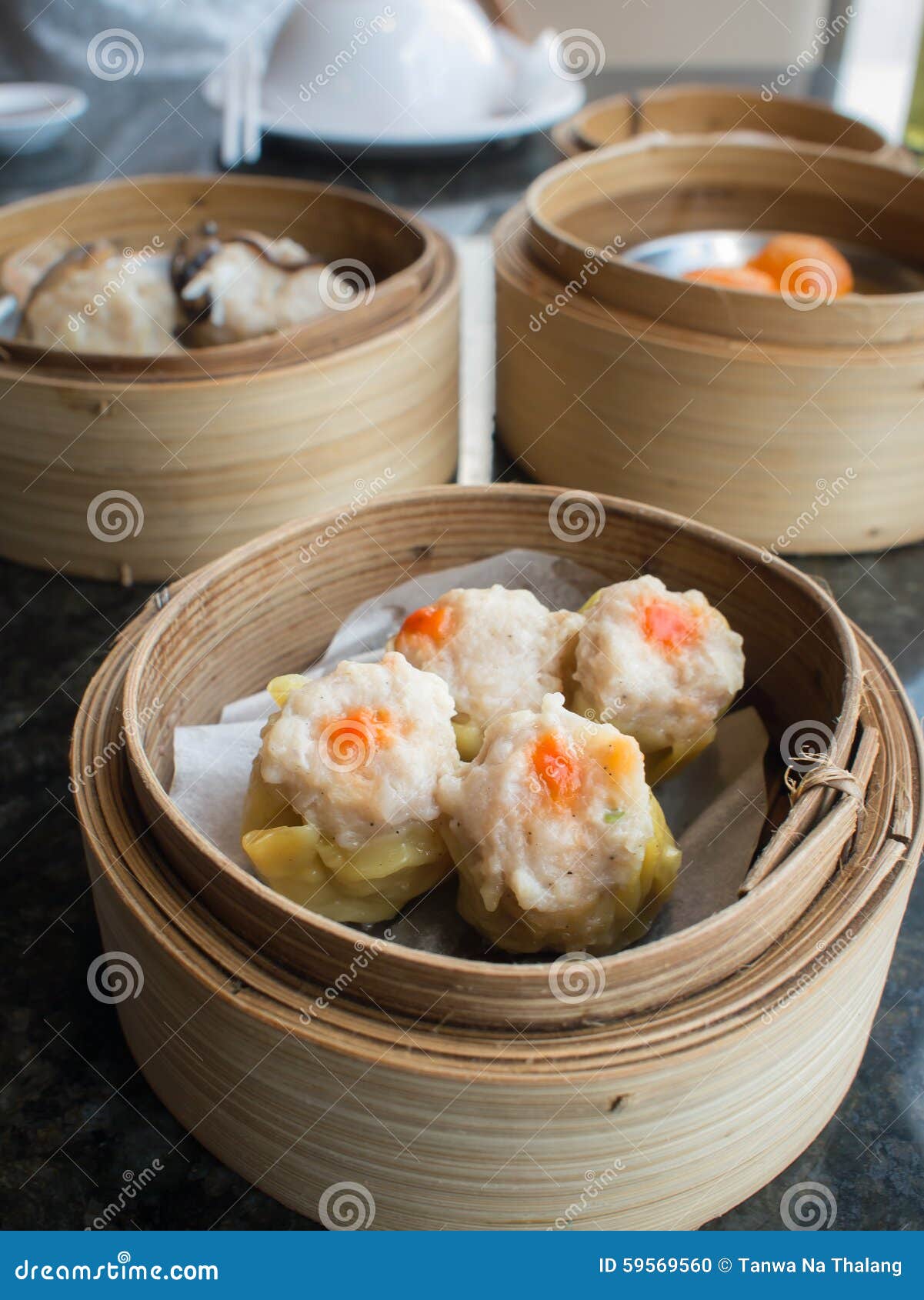 Dim Sum,Dumpling in the Basket Stock Photo - Image of restaurant, pork ...