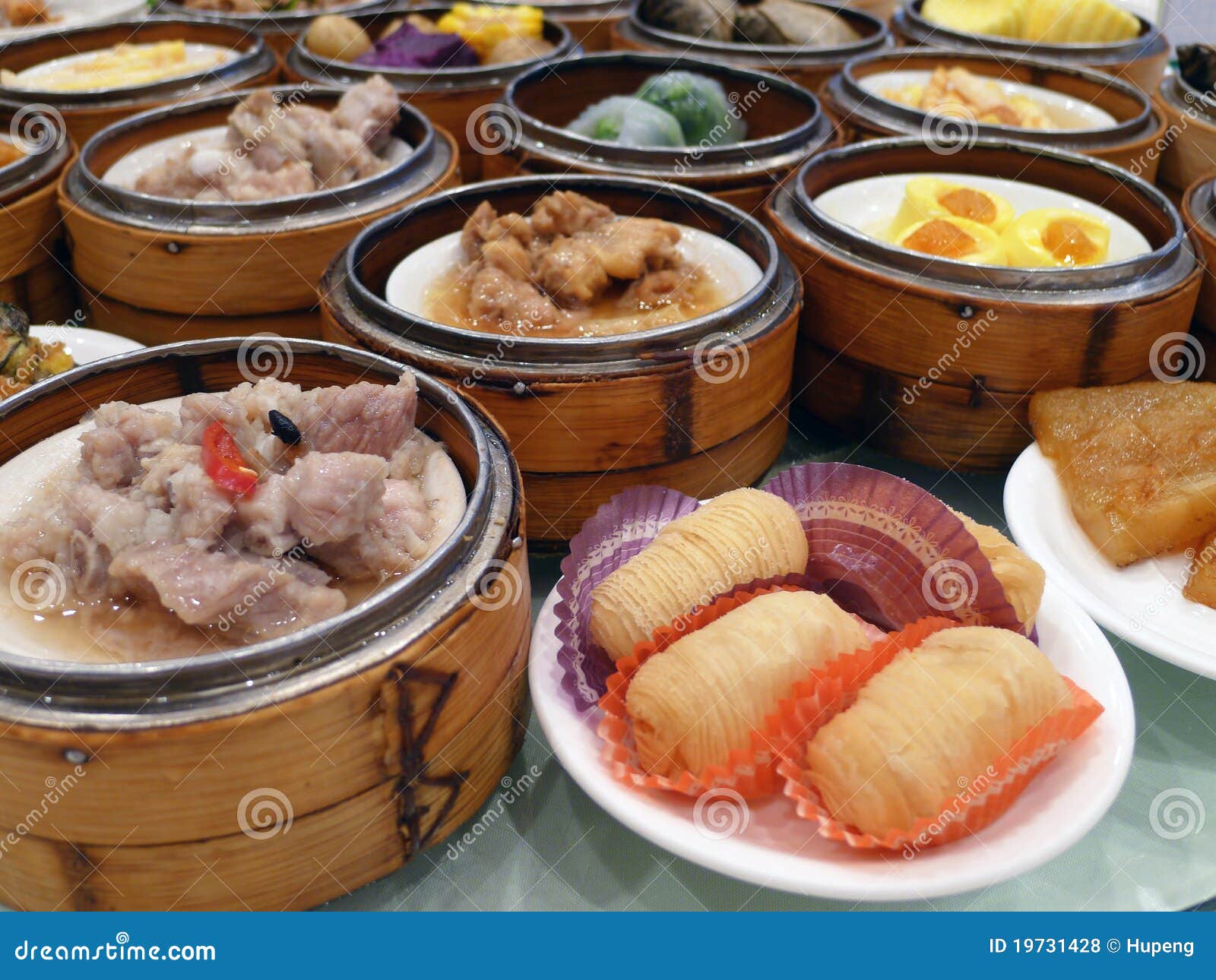 Dim Sum in Guangzhou stock photo. Image of caterer, colorful - 19731428