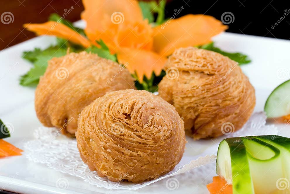 Dim Sum Puff Pastry stock image. Image of doily, stuffed - 21171791