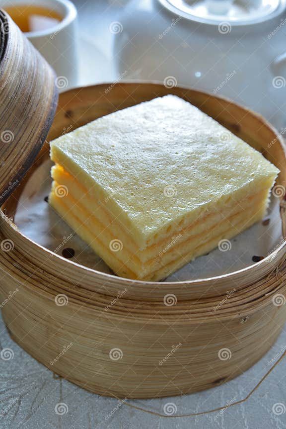 Dim Sum Sponge Cake stock image. Image of main, steam - 92854543