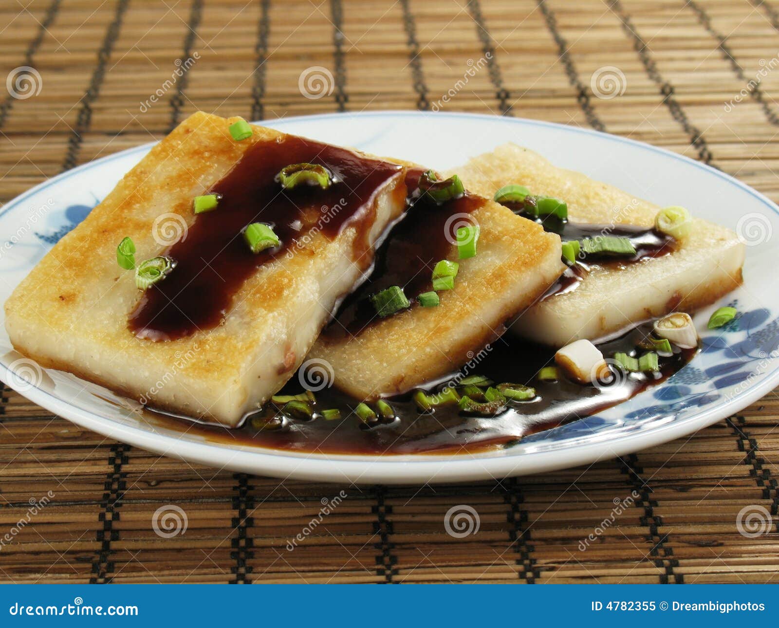 Dim Sum Taro Cakes stock image. Image of cantonese, sauce - 4782355