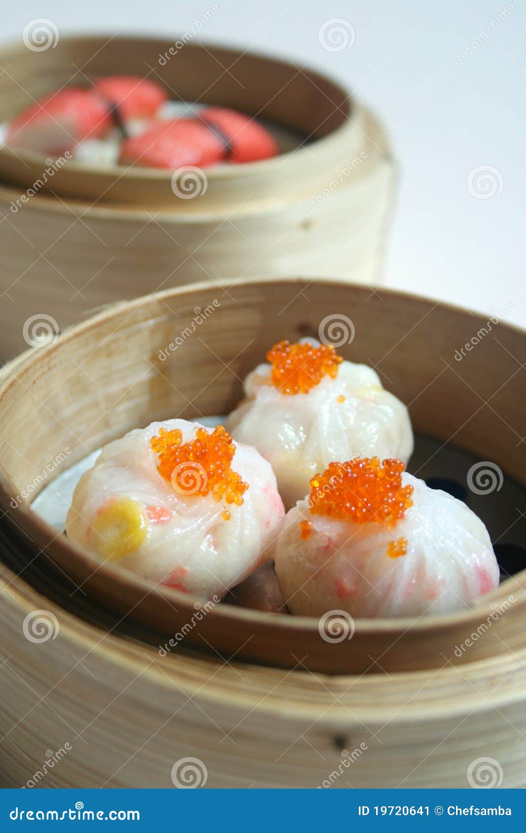 Dim Sums stock image. Image of meal, fish, rice, salmon - 19720641