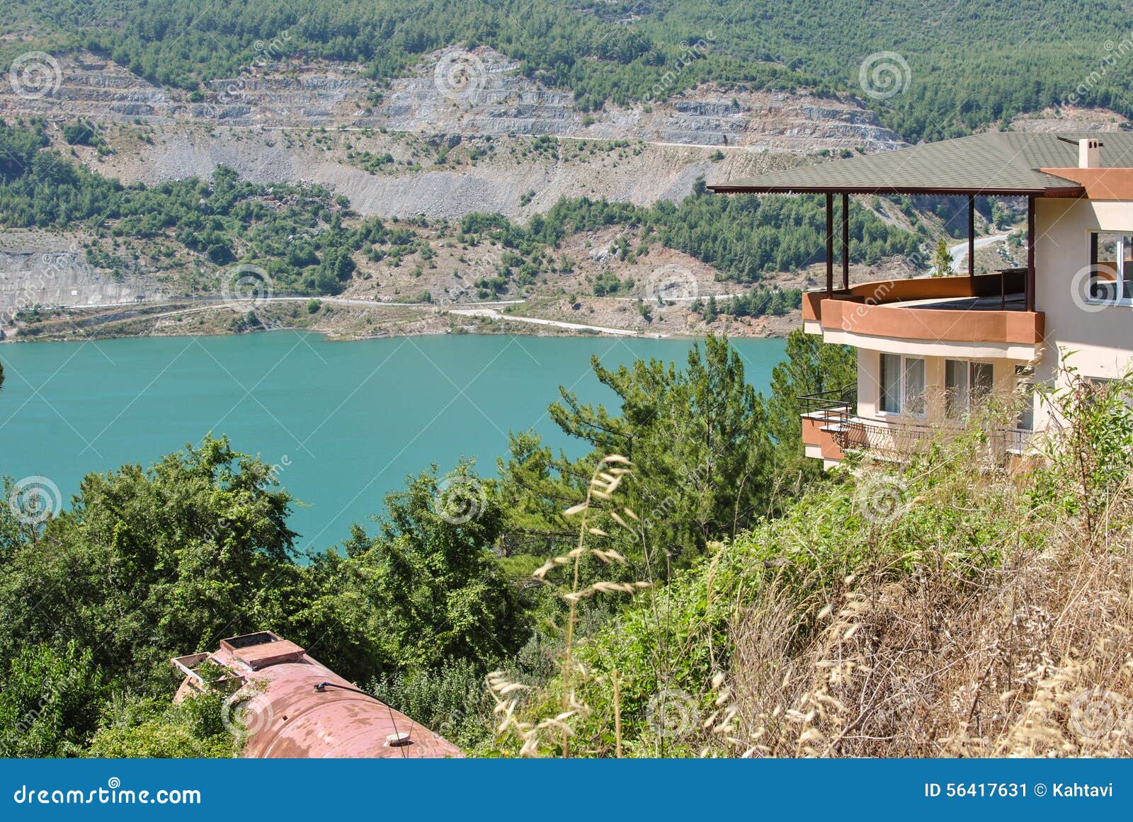 Dimcay lake Alanya Turkey stock image. Image of green - 56417631