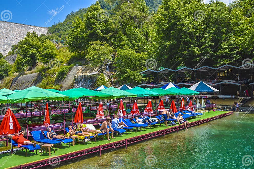 Dimcay River editorial stock image. Image of alanya, river - 56131974