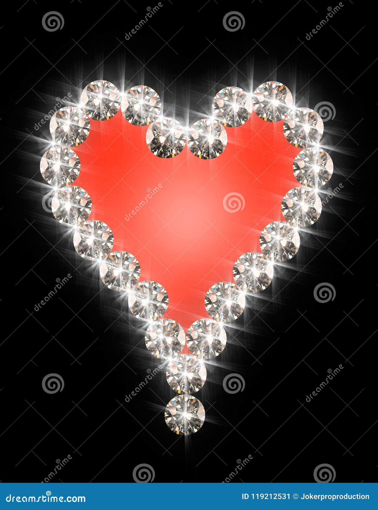 Dimensión De Una Variable Del Corazón Imagen de archivo - Imagen de ...